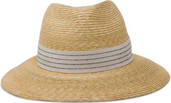 Gigi Burris Millinery Casey Straw Fedora | Nordstrom