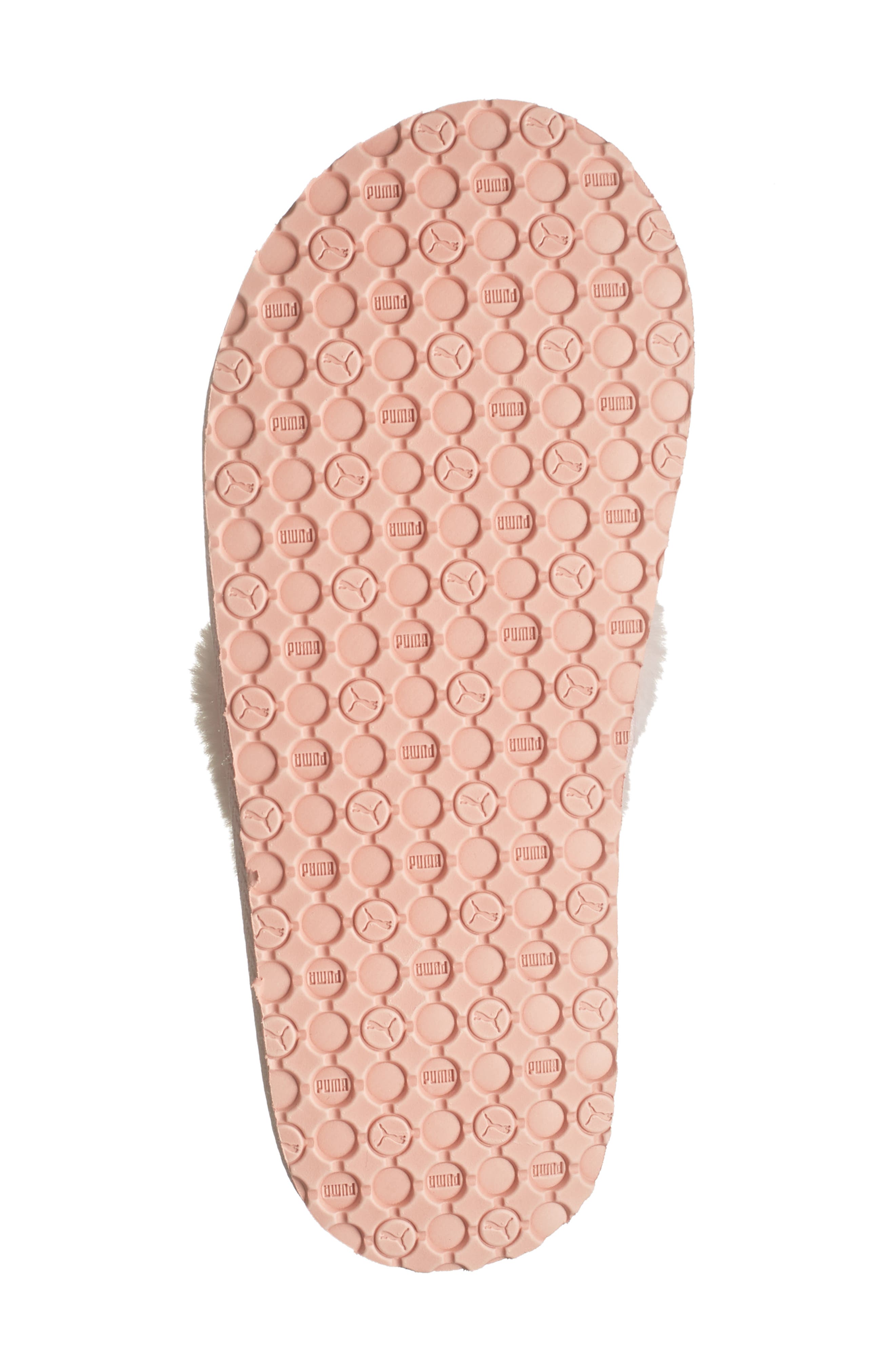 PUMA Fluff Faux Fur Flip Flop | Nordstromrack