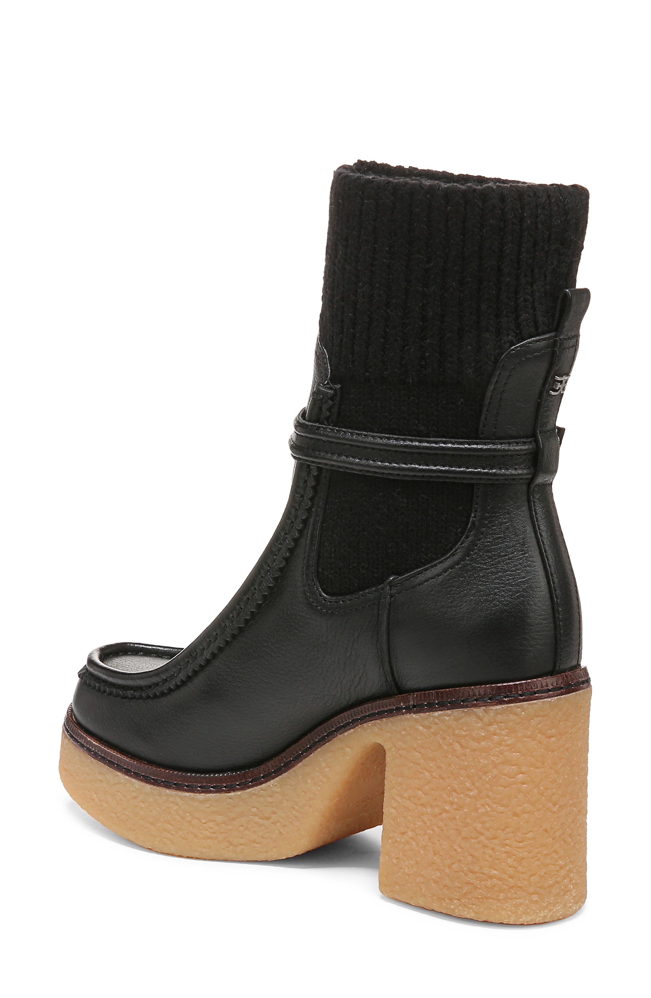 Sam Edelman Sidney Crepe Platform Sock Bootie (Women) | Nordstrom
