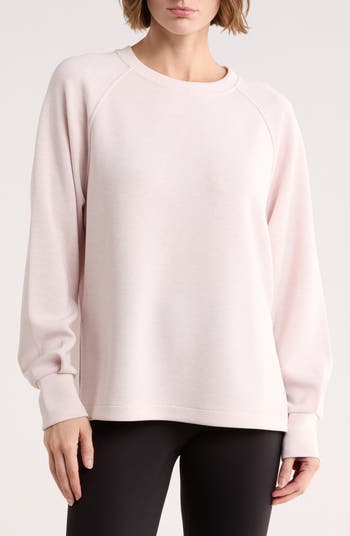 Z by Zella Crewneck Tunic Sweatshirt | Nordstromrack