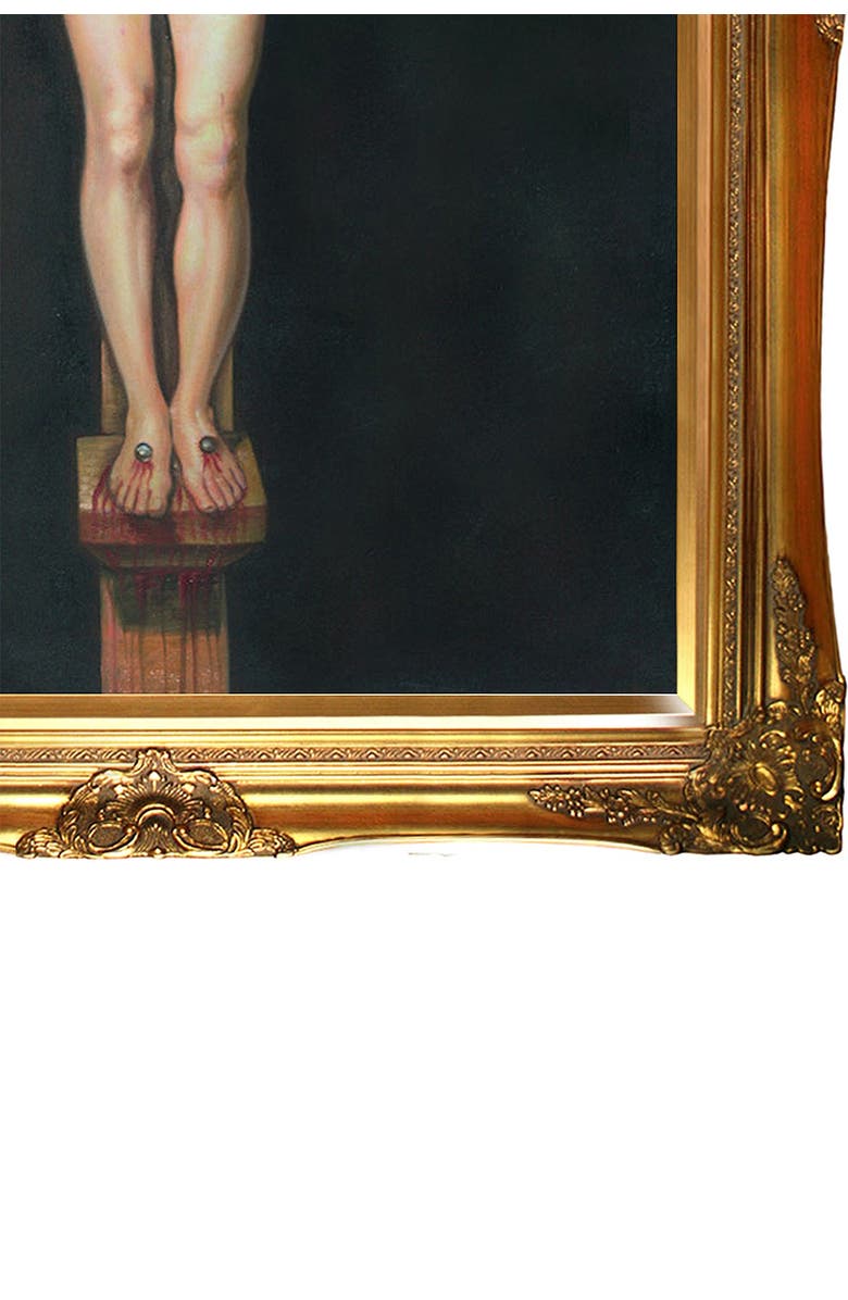 OVERSTOCK ART Christ on the Cross by Diego Velazquez Framed Hand ...