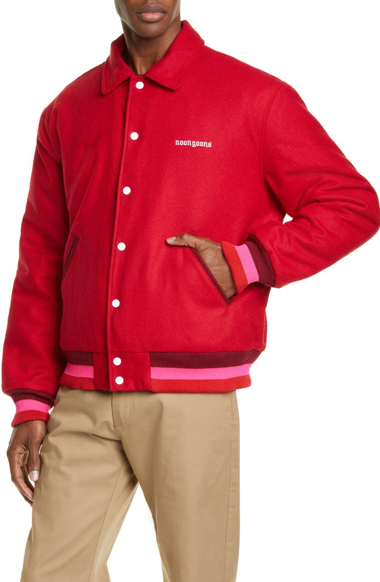 Noon Goons OE Wool Blend Varsity Jacket | Nordstrom