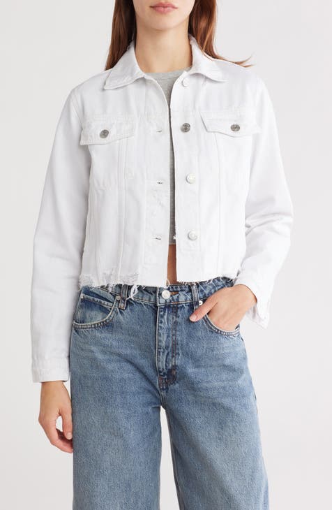 Women's White Denim Jackets | Nordstrom Rack