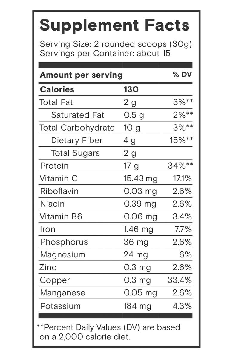Moon Juice Deep Chocolate Adaptogenic Protein Dietary Supplement ...