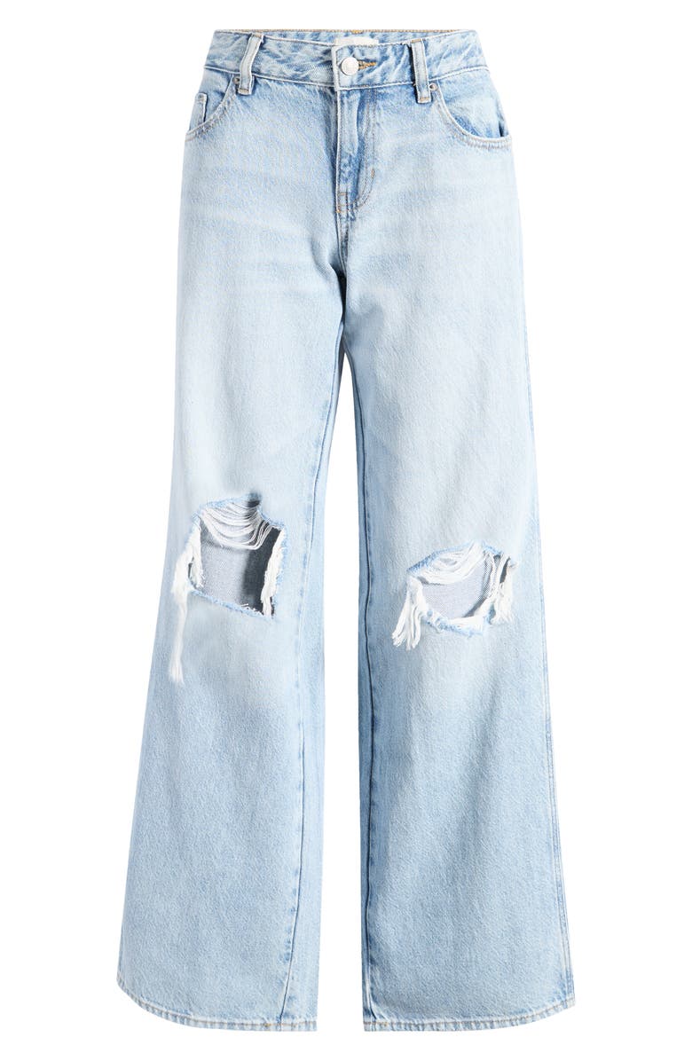 PacSun Ripped Baggy Wide Leg Jeans | Nordstromrack