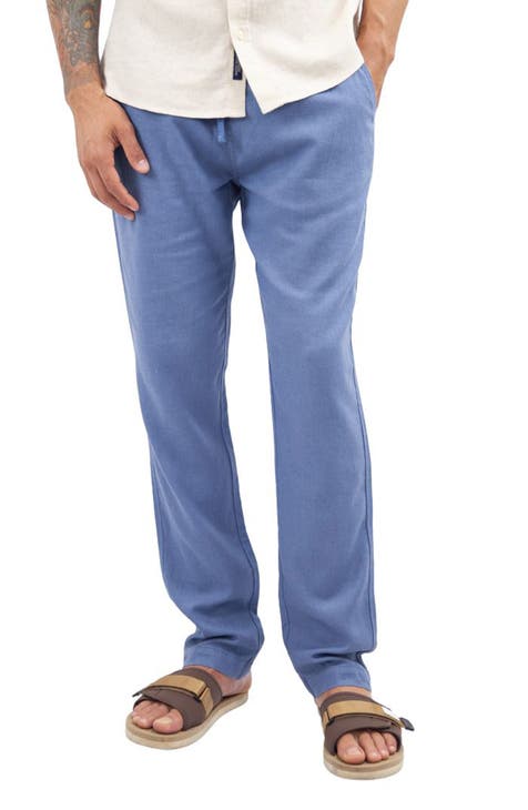 Men's Blue Linen Pants | Nordstrom Rack