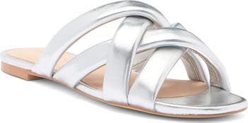 Stuart Weitzman Crossover Slide Sandal (Women) | Nordstromrack