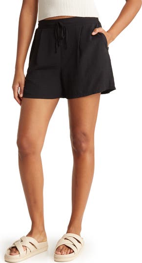 CeCe Solid Drawstring Shorts | Nordstromrack
