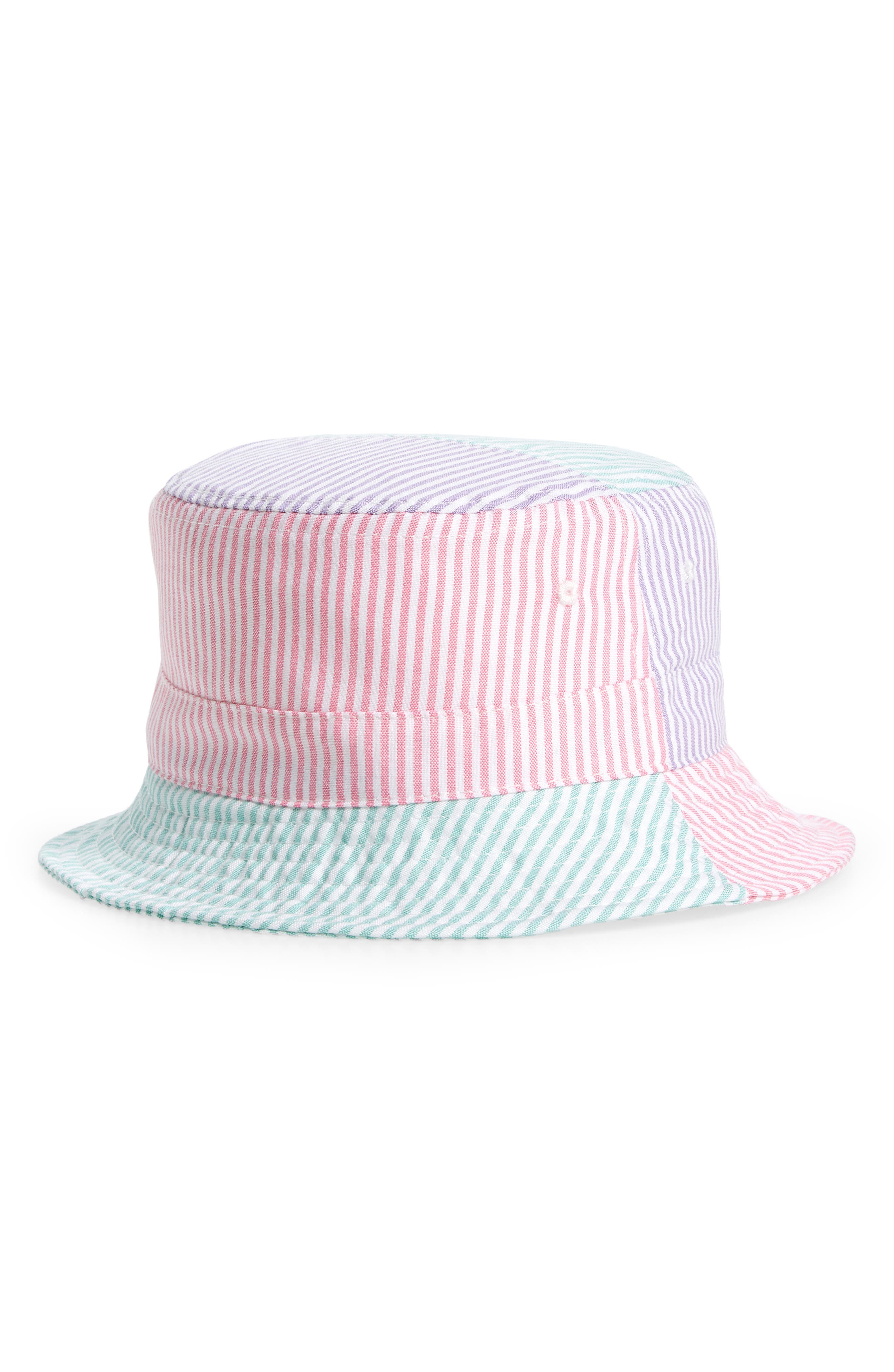Tucker + Tate Colorblock Stripe Bucket Hat | Nordstromrack