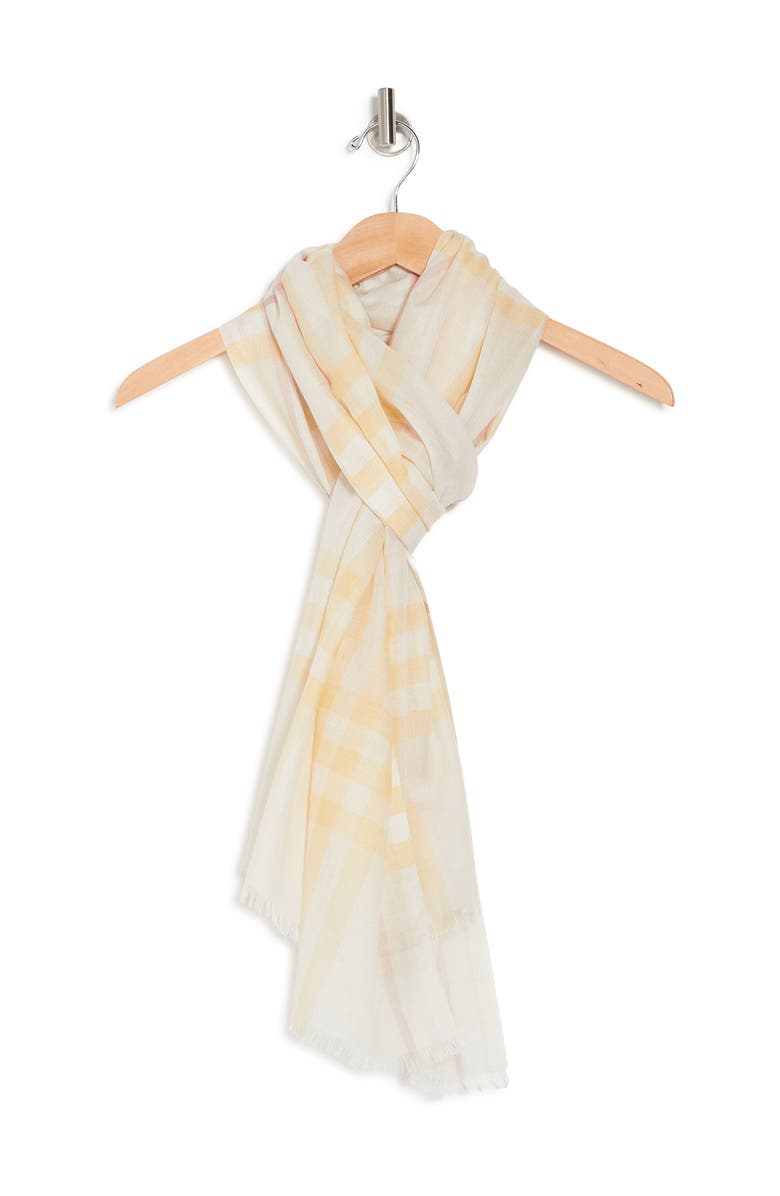 Burberry Plaid Wool & Silk Scarf | Nordstromrack