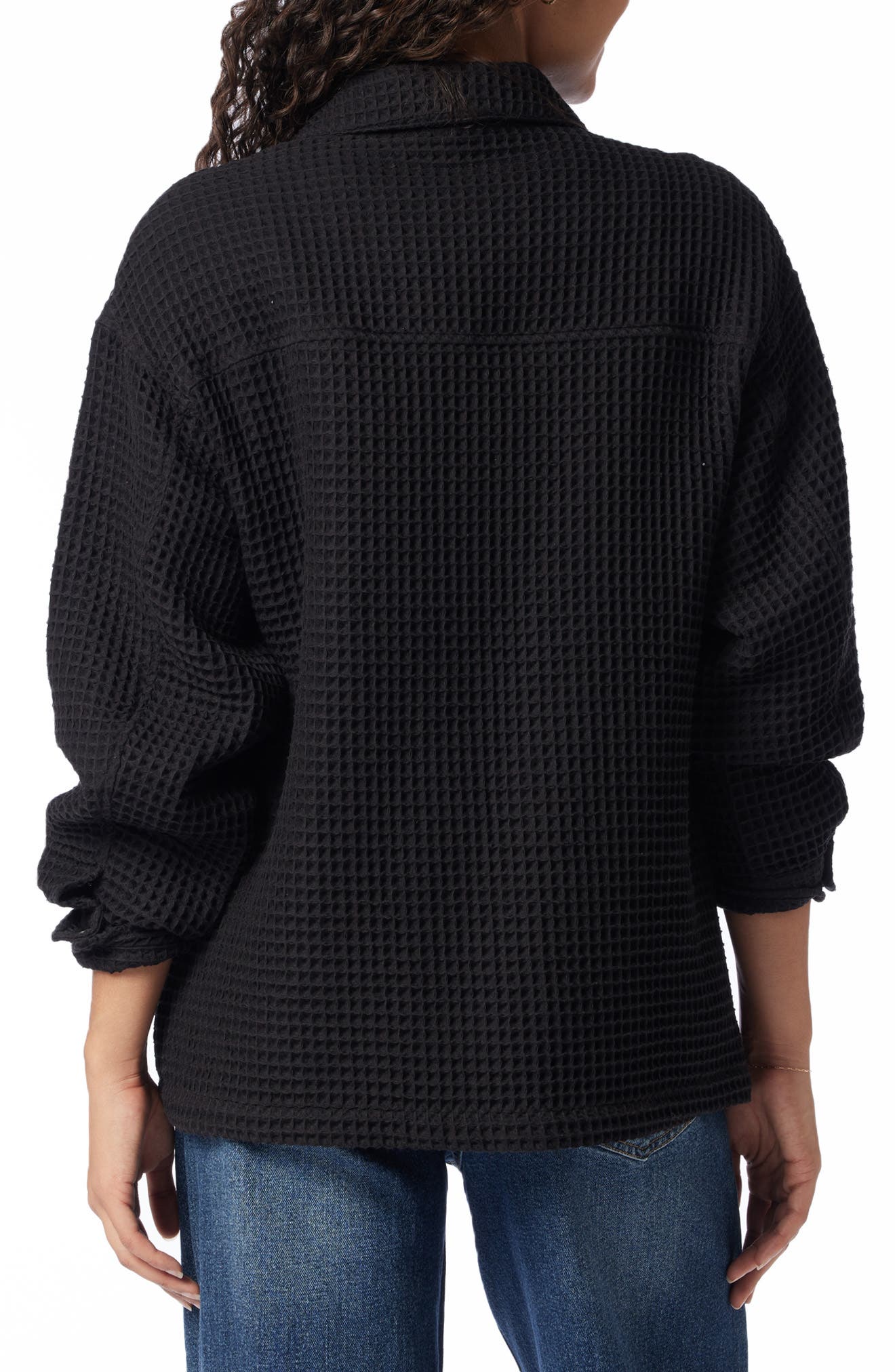 SUPPLIES BY UNIONBAY Milla Waffle Knit Shacket | Nordstromrack