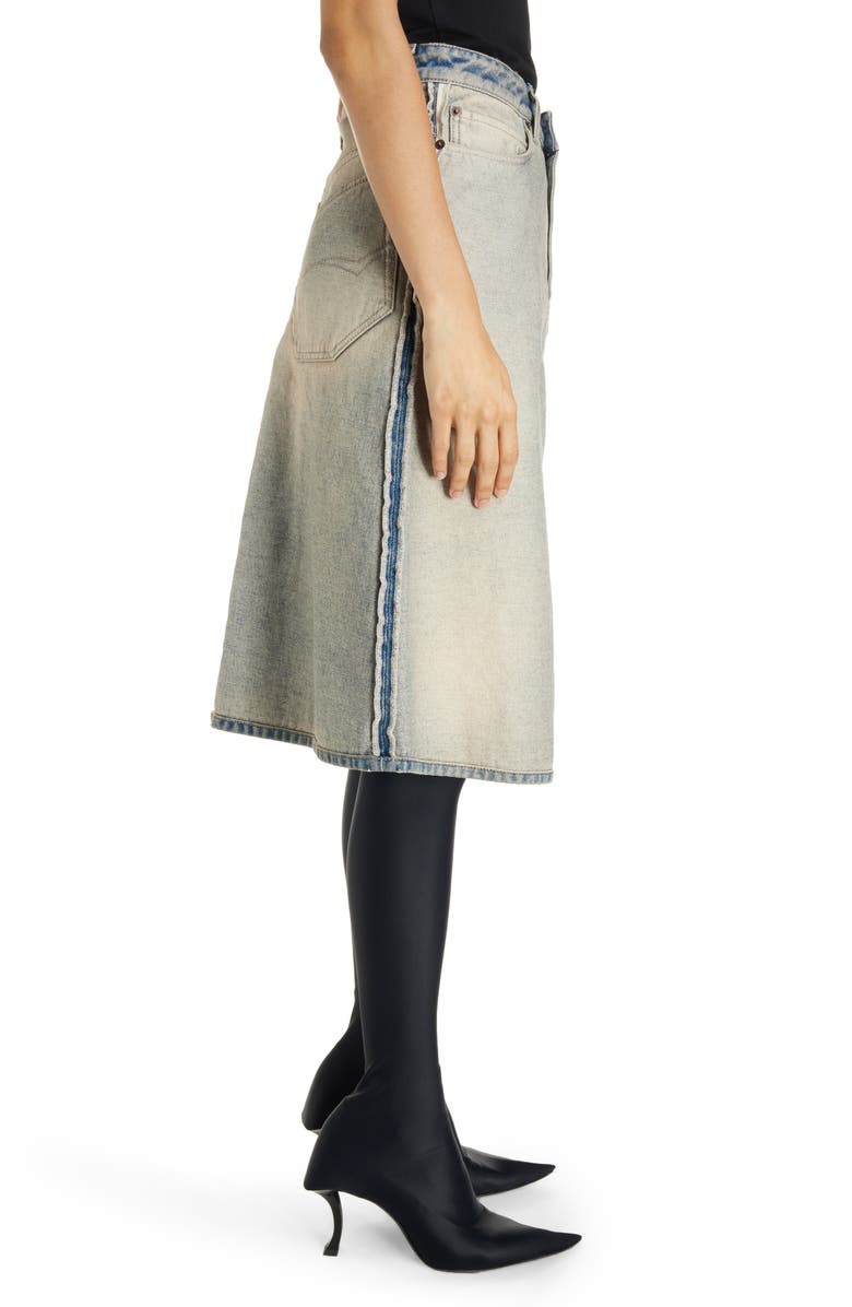 Balenciaga Inside Out Denim Skirt | Nordstromrack