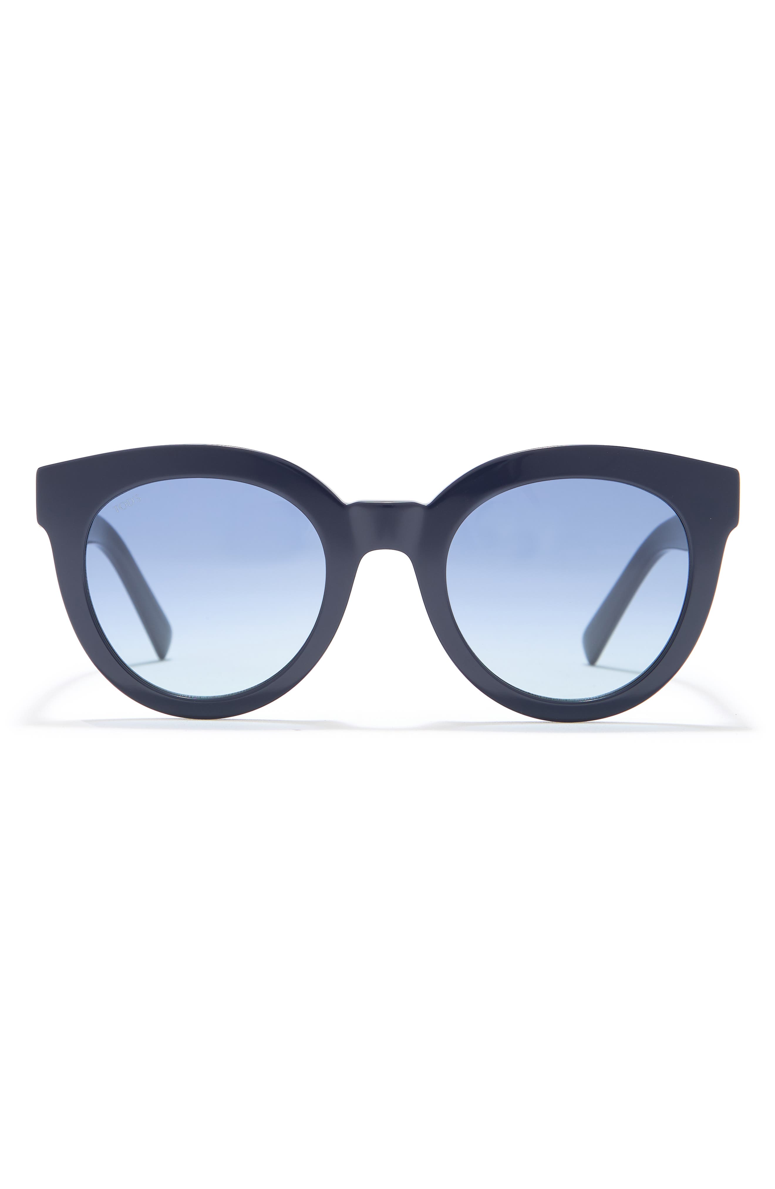 Tod's 51mm Round Cat Eye Sunglasses | Nordstromrack