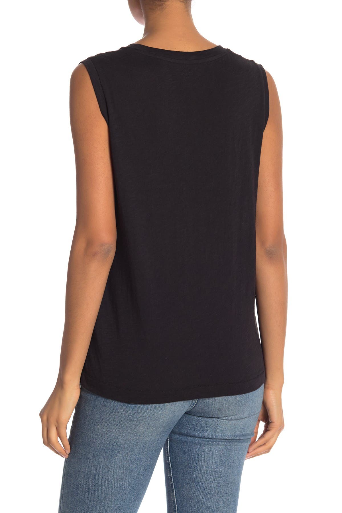 Madewell Whisper Pocket Cotton Muscle Tank | Nordstrom