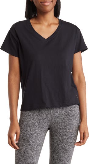 Jessica Simpson Thea V-Neck Split Back T-Shirt | Nordstromrack