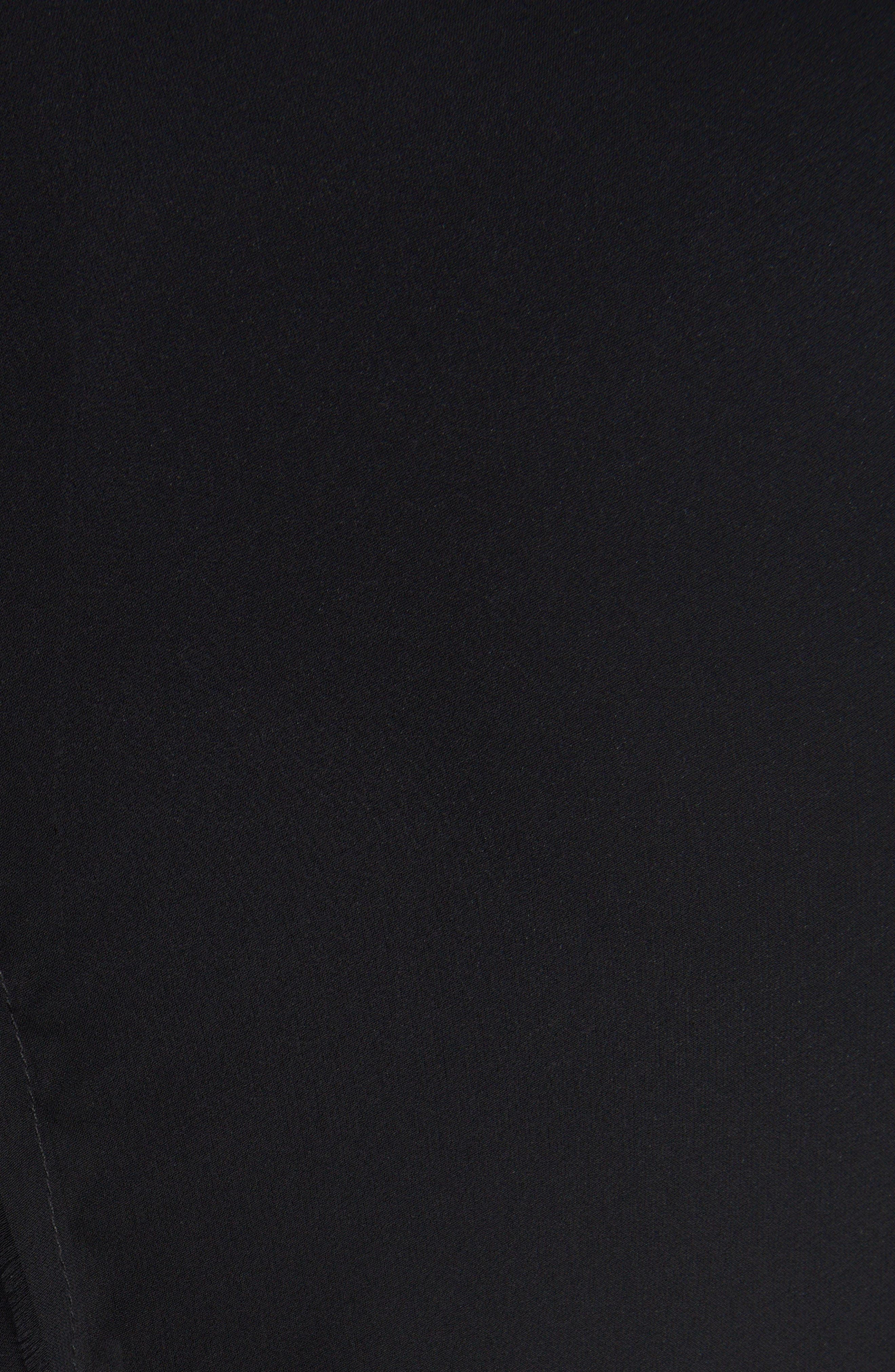 Balenciaga Tie Front Cape Gown | Nordstrom