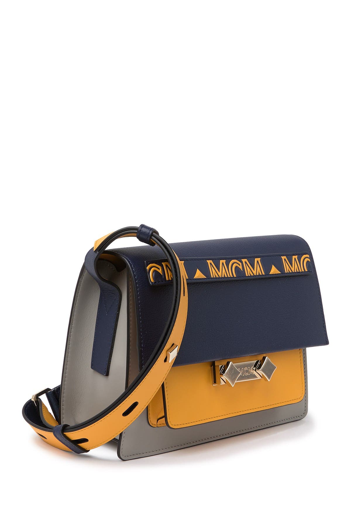 MCM Small Milano Leather Shoulder Bag | Nordstromrack