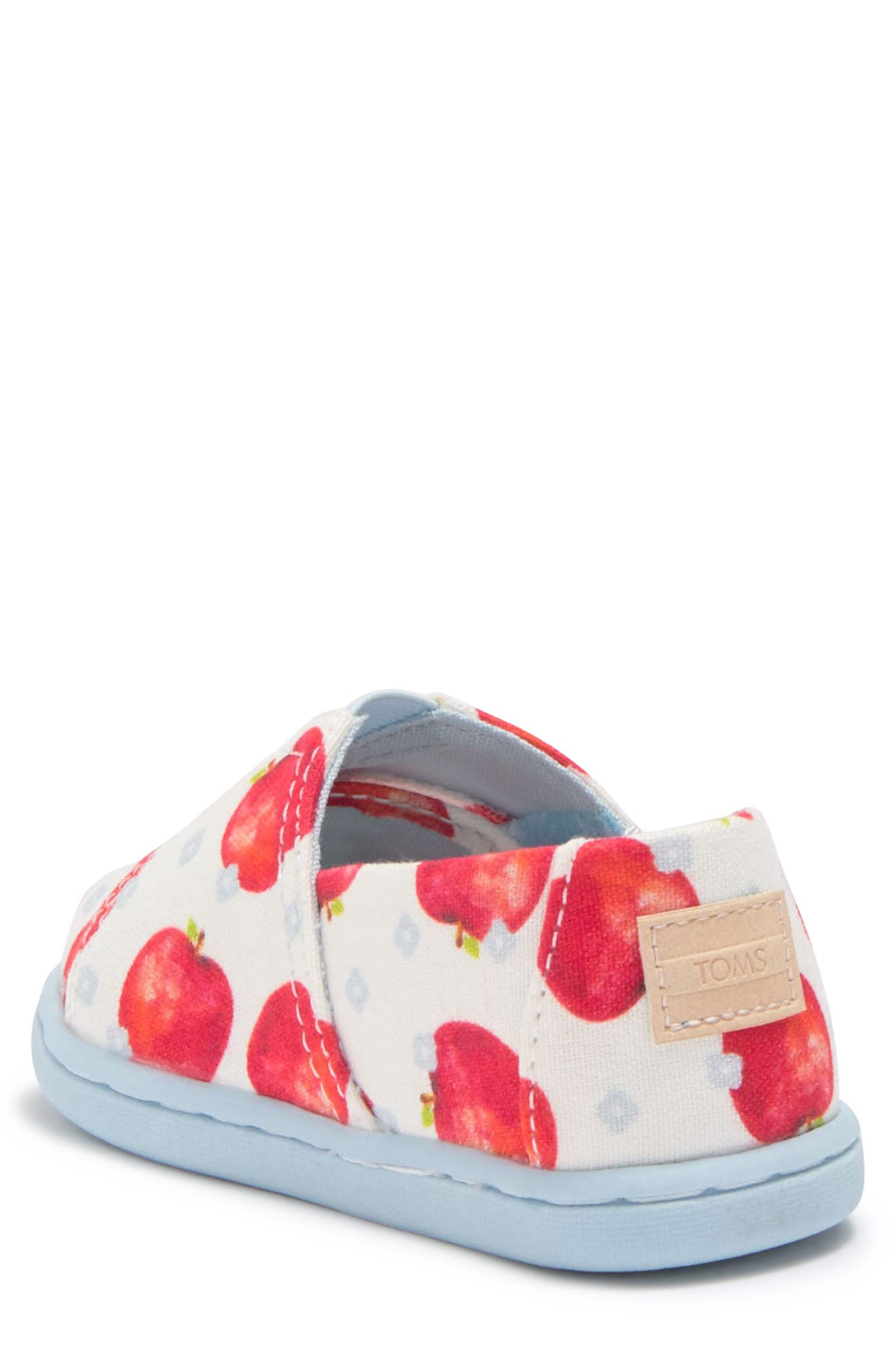 TOMS x Once Upon A Farm Alpargata Apple Print Slip-On Sneaker ...