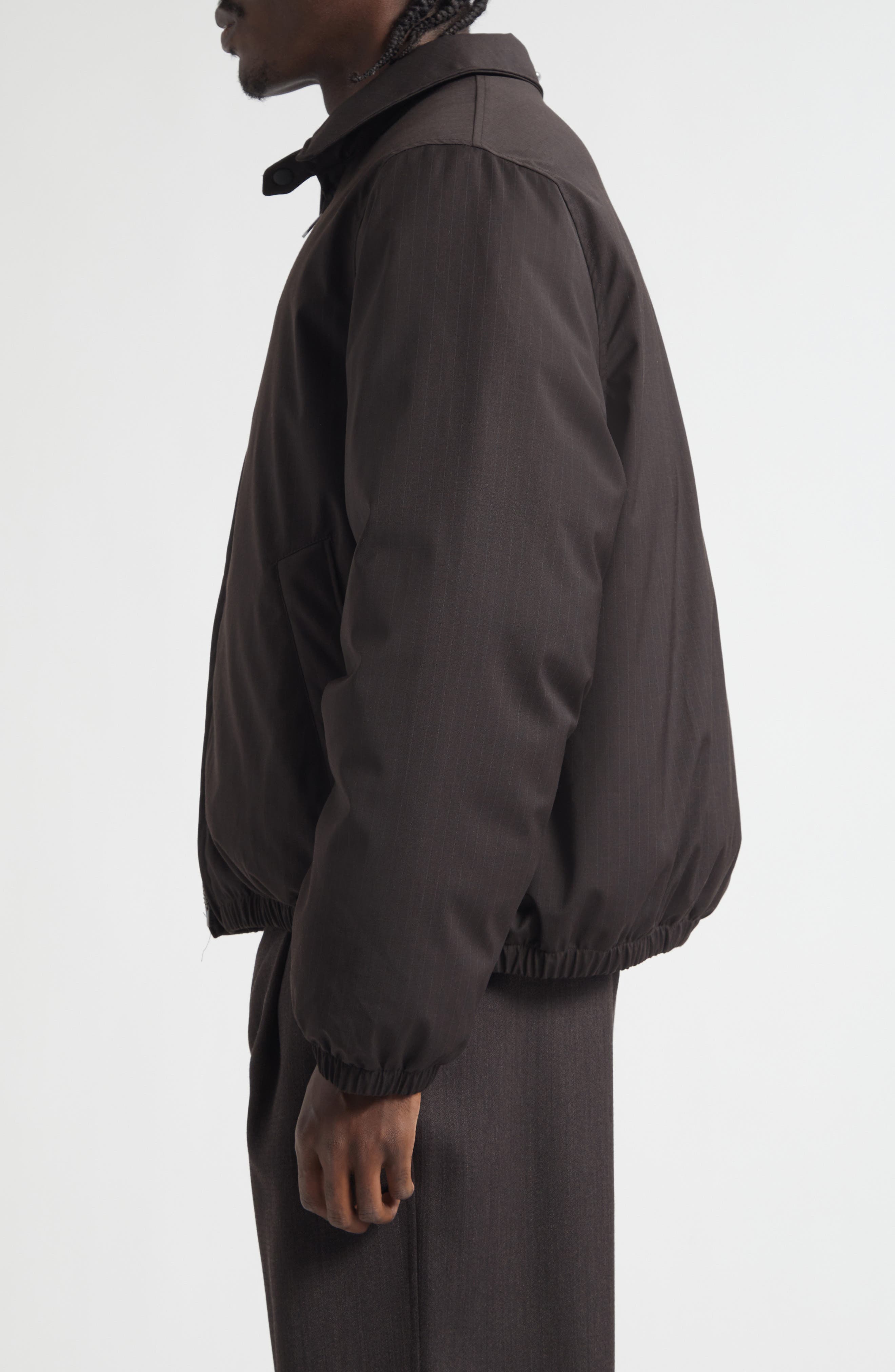 OUR LEGACY Avenue Puffa Churchill Stripe Water Repellent Down Puffer ...