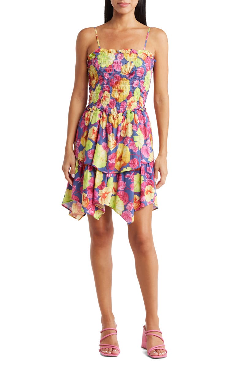 AREA STARS HIBISCUS SHORT DRESS | Nordstromrack