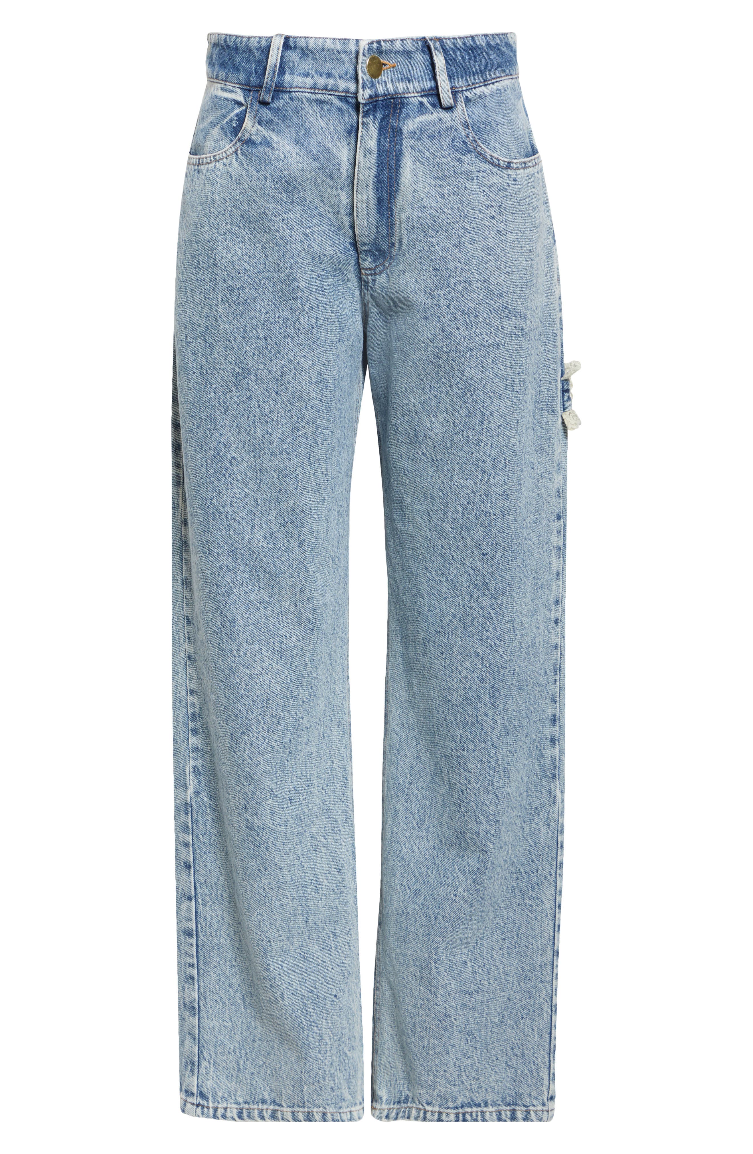 Tanner Fletcher Gender Inclusive Sid Lace Loop Straight Leg Carpenter ...