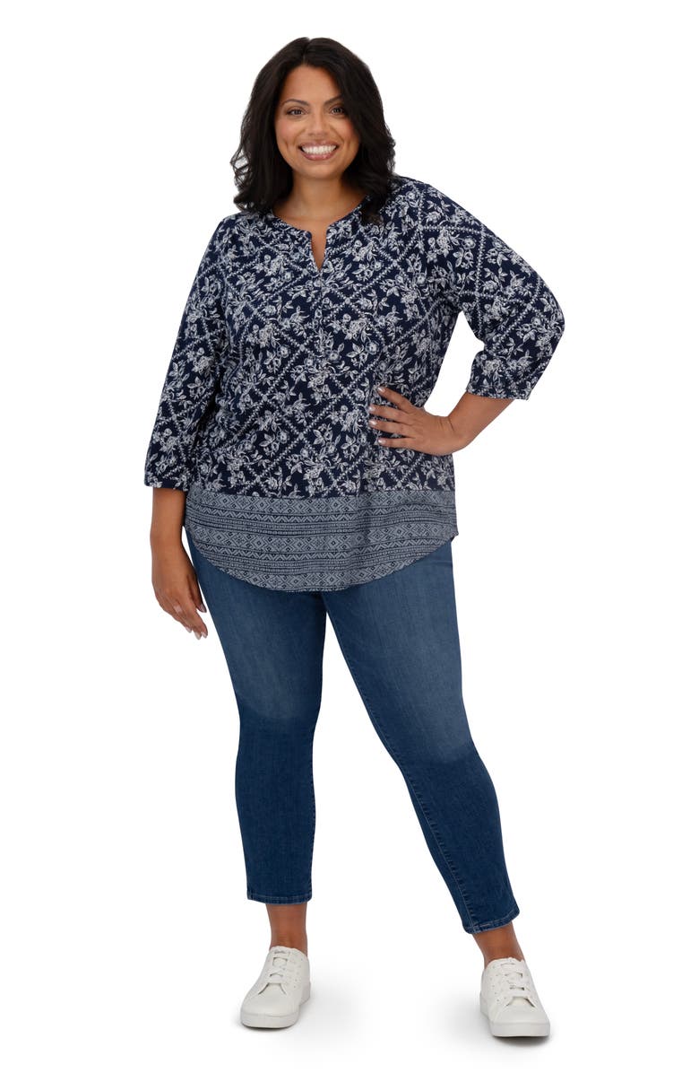 Lucky Brand Border Print Top | Nordstromrack