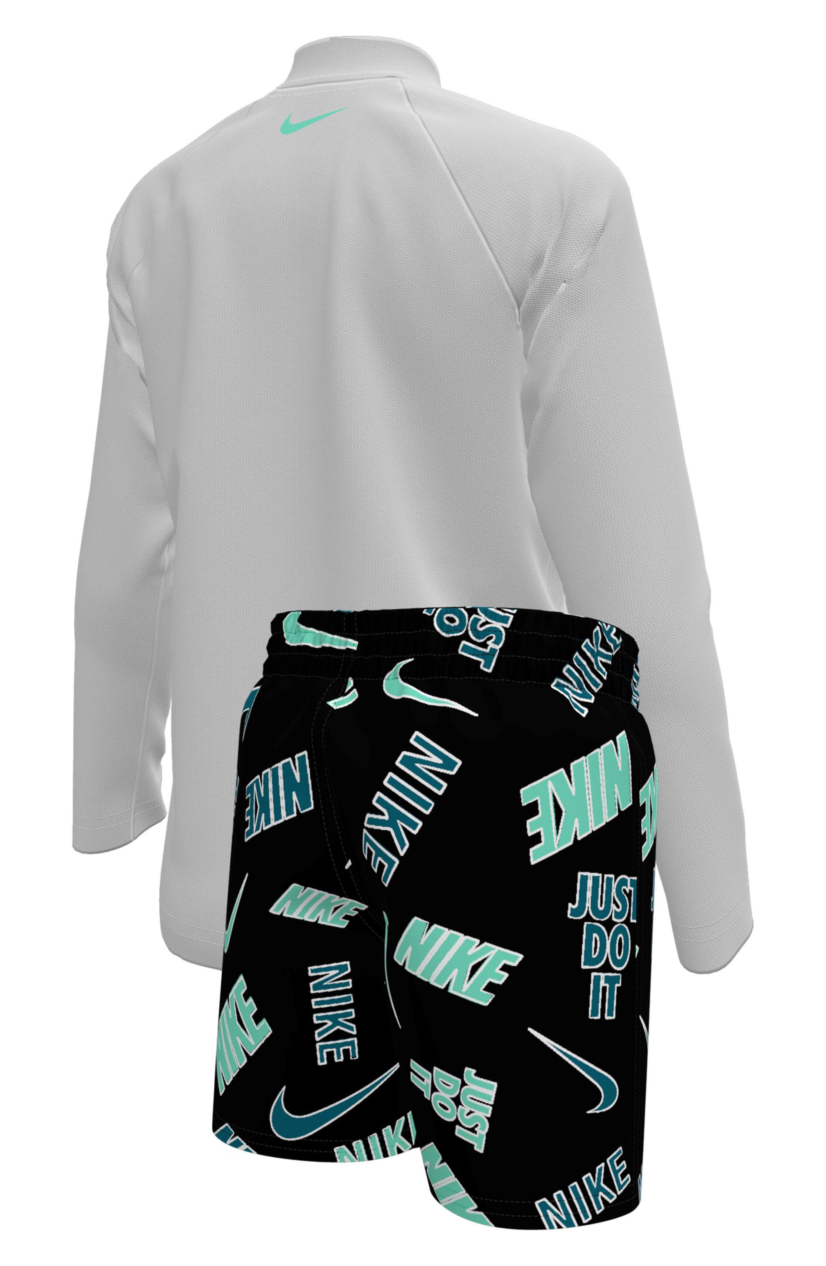 Kids' Long Sleeve Top & Short Swim Set (Men) | Nordstromrack