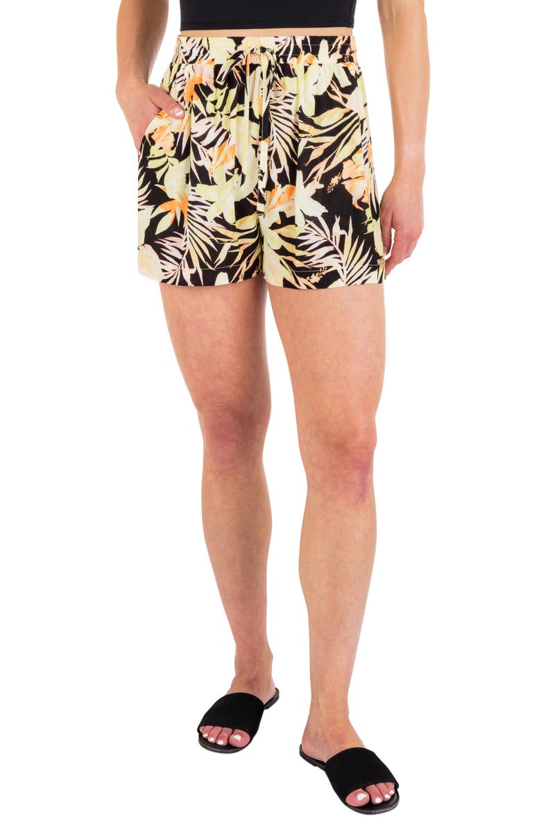 Hurley Tropical Floral Drawstring Shorts | Nordstrom
