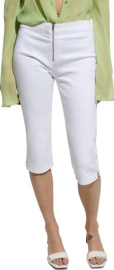 MANGO Slim Fit Capri Jeans | Nordstrom