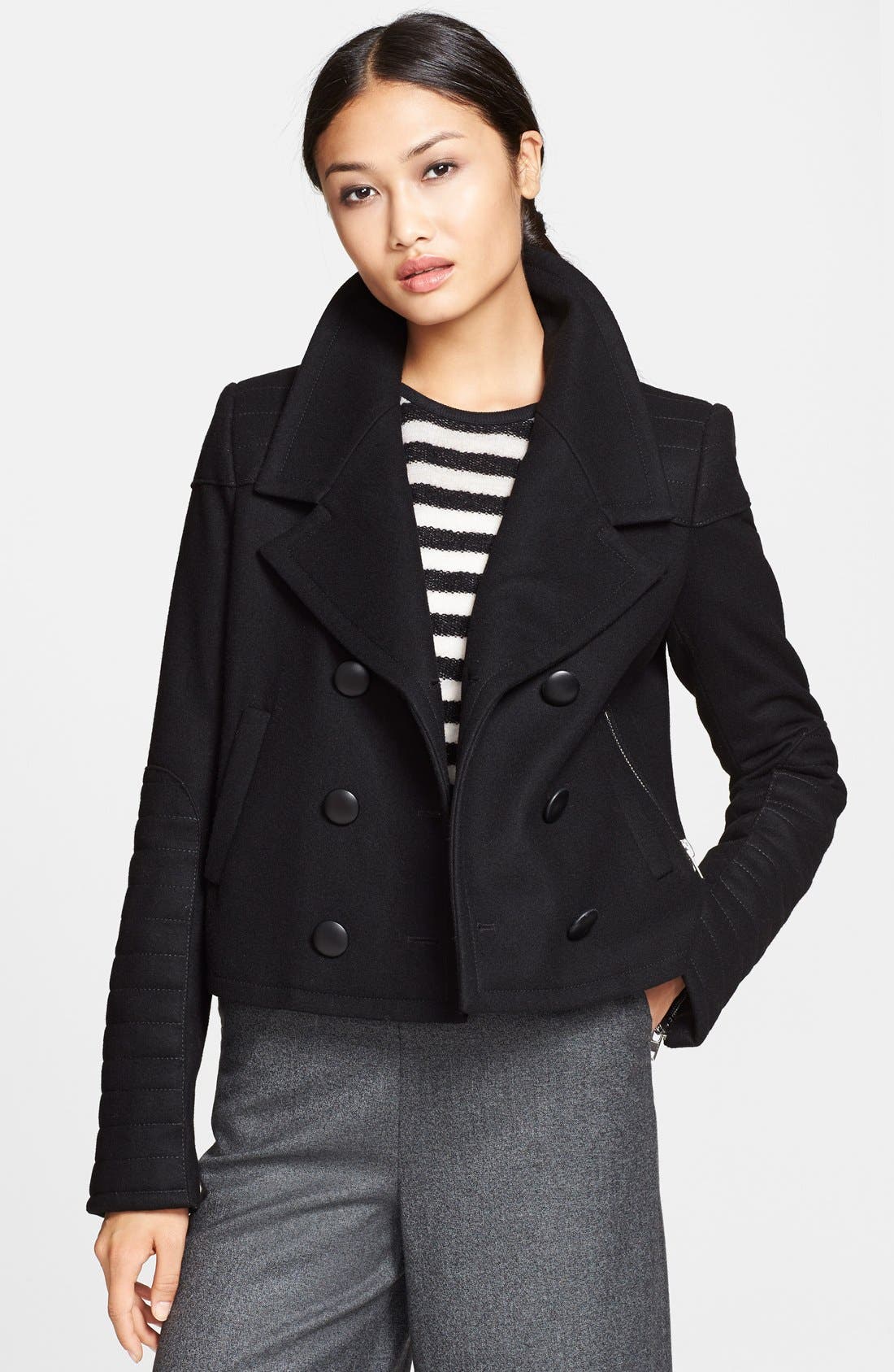 Rachel Zoe 'Claude' Double Breasted Wool Jacket | Nordstrom