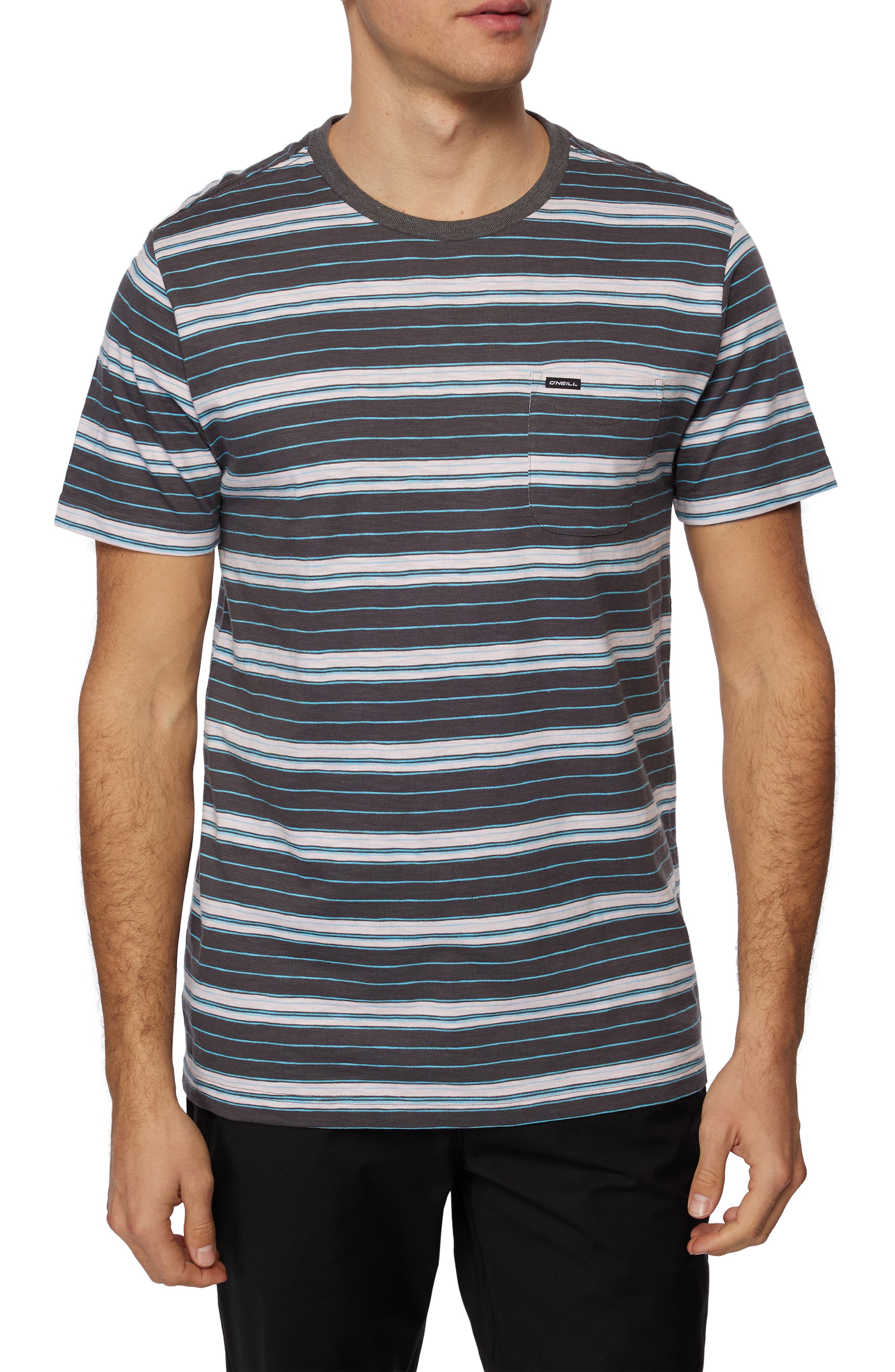 O'Neill Smash Stripe Cotton Blend T-Shirt | Nordstromrack