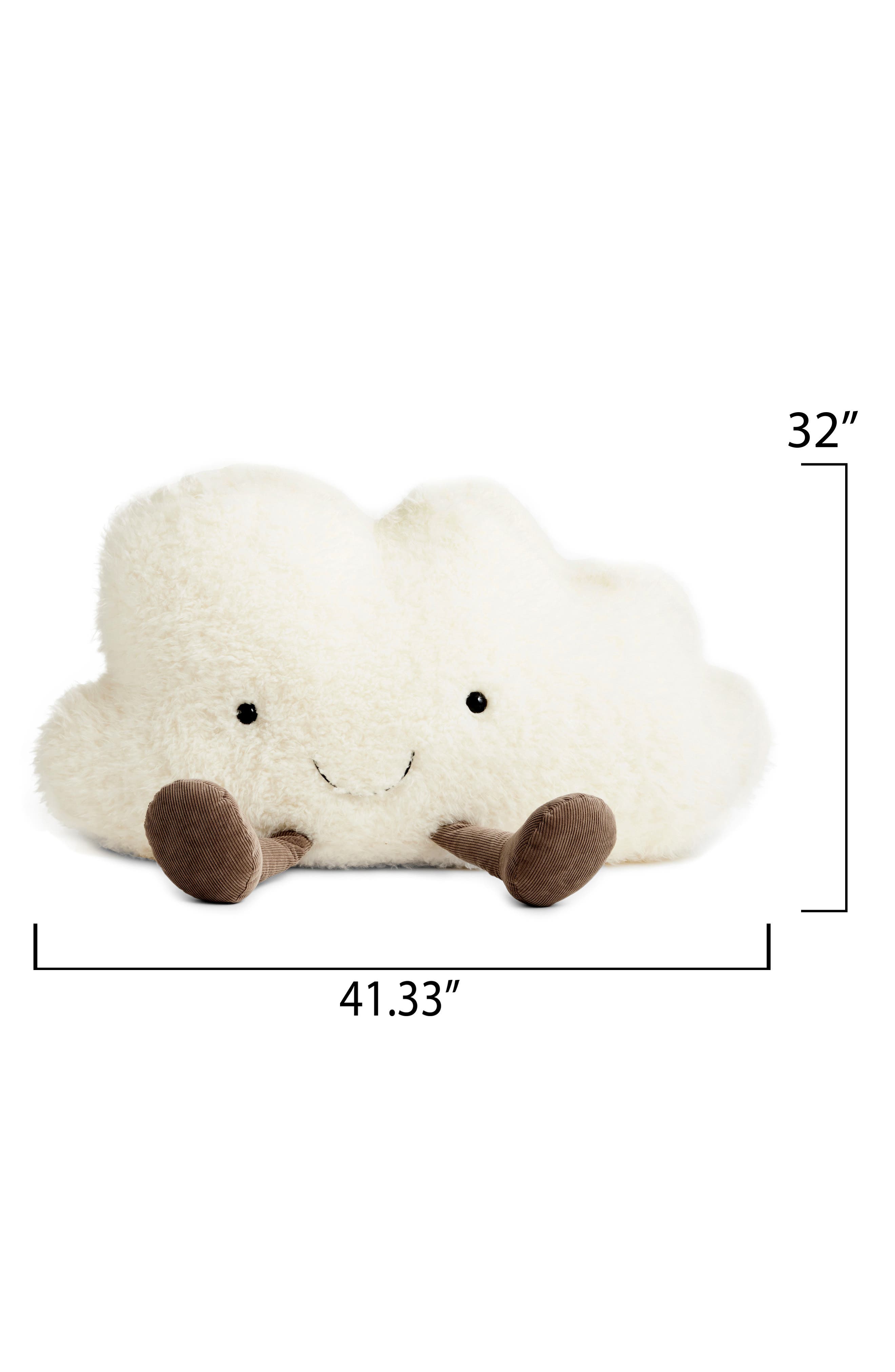 Jellycat Gigantic Amuseables 32-Inch Stratto Cloud Oversized Plushie ...
