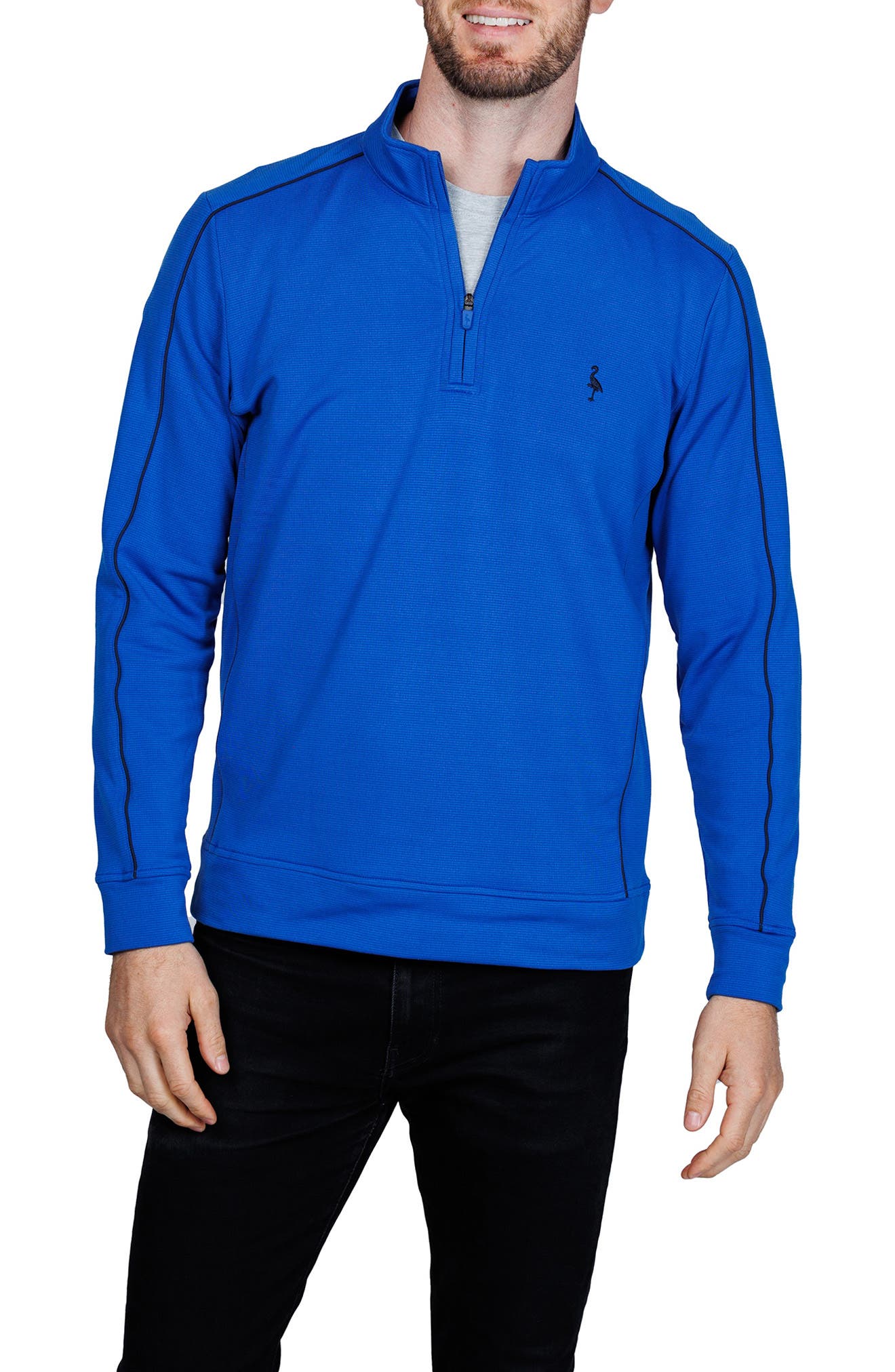 TailorByrd Textured Performance Quarter Zip Pullover | Nordstromrack