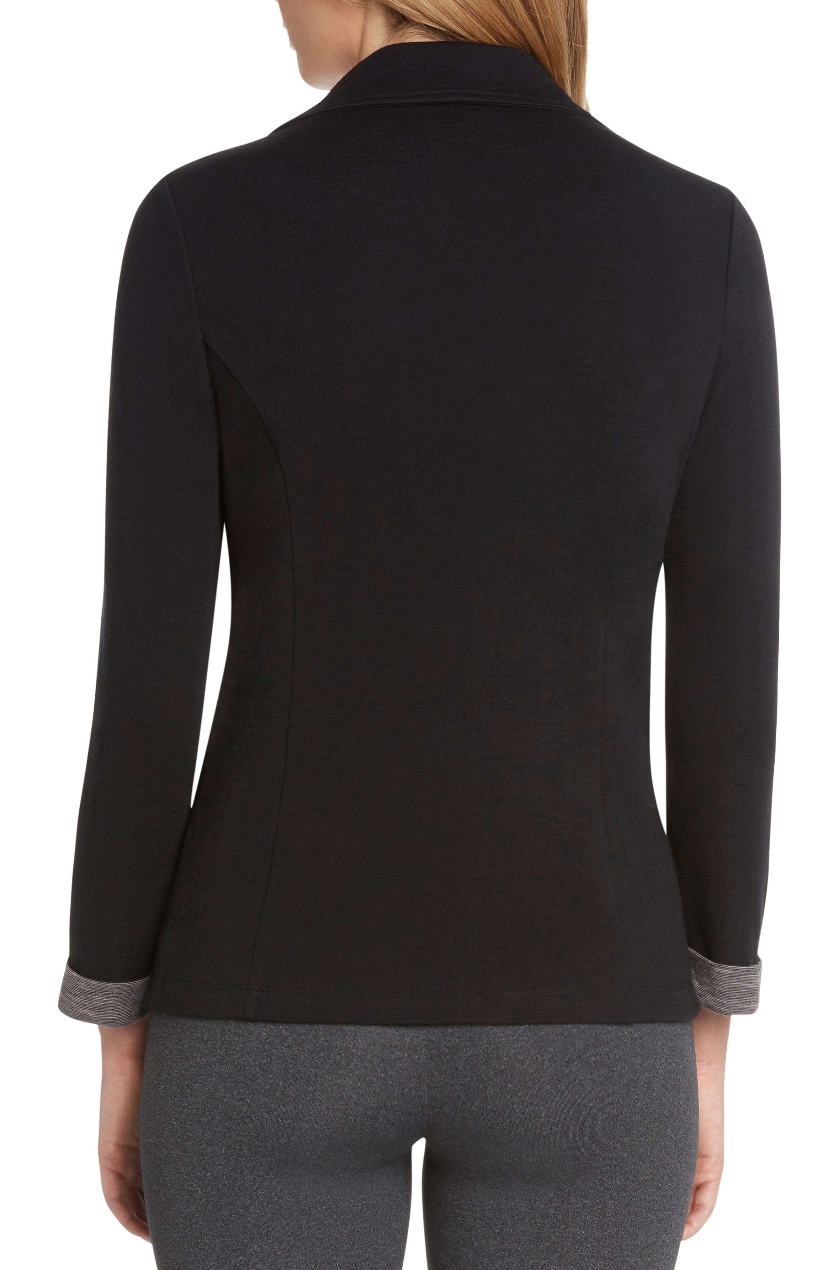matty m. Notched Collar Knit Blazer | Nordstromrack