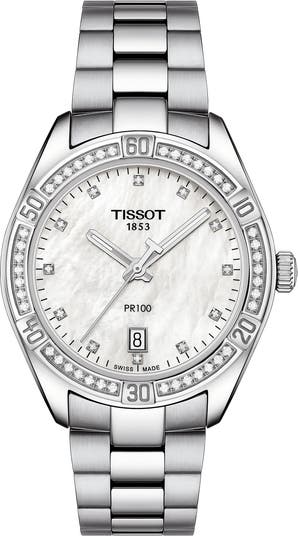 Tissot T-Classic PR 100 SE Bracelet Watch, 36mm | Nordstromrack