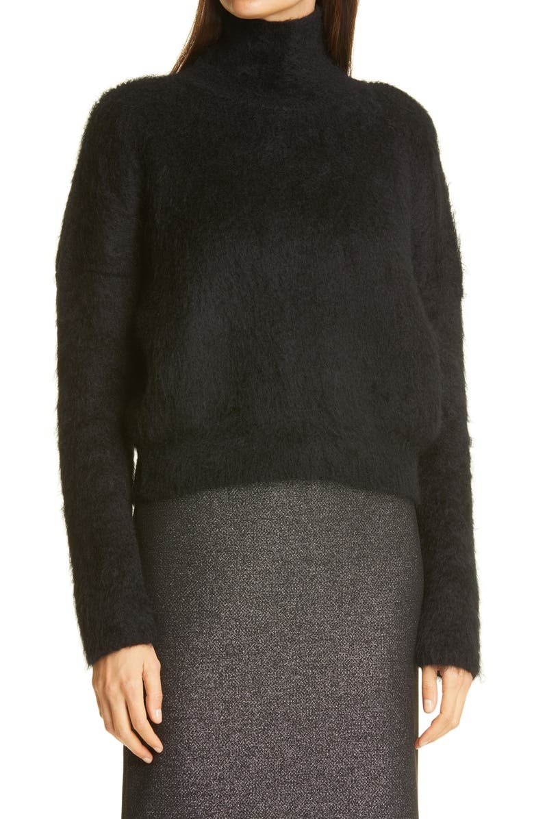 BOSS Floy Mohair Blend Turtleneck Sweater | Nordstromrack