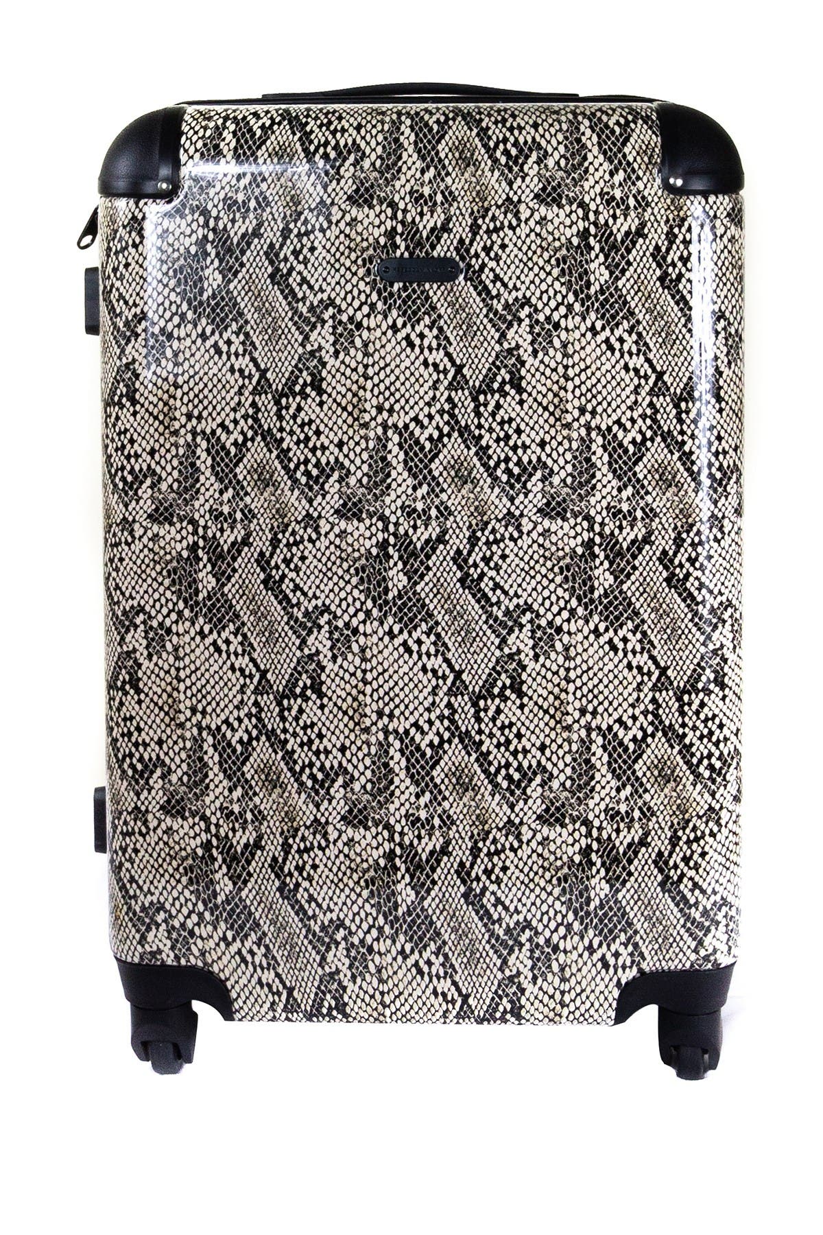 Rebecca Minkoff Pippa Snake Print 24" Hardside Upright Spinner ...