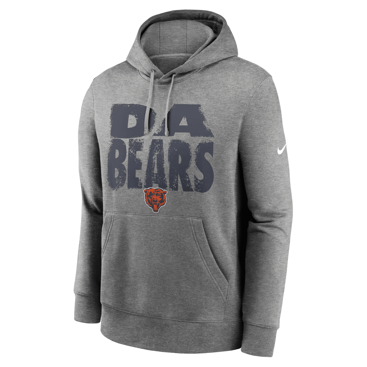 Nike Men's Nike Heather Gray Chicago Bears Club Fleece Hoodie | Nordstrom