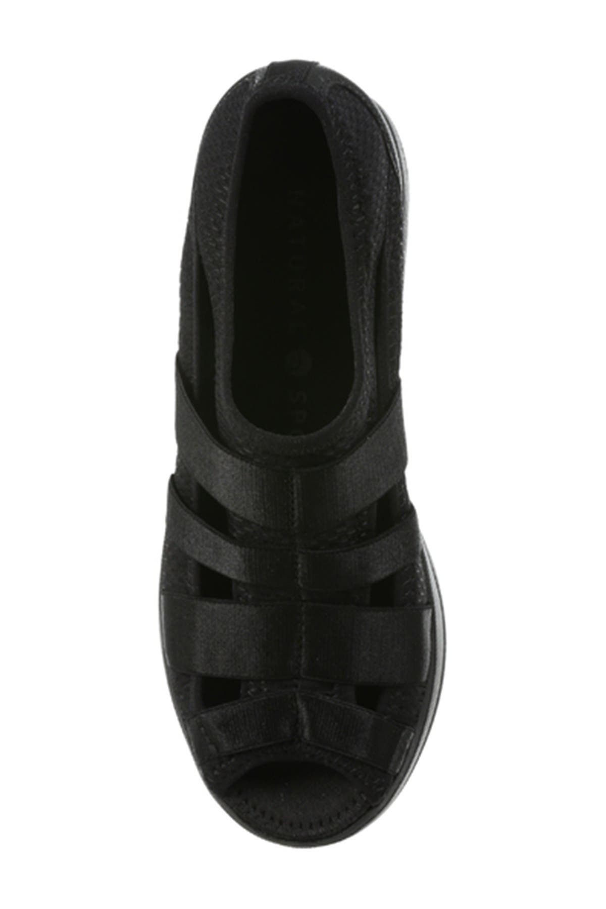 Festive Peep Toe Slip-On Wedge Sneaker (Women) | Nordstromrack