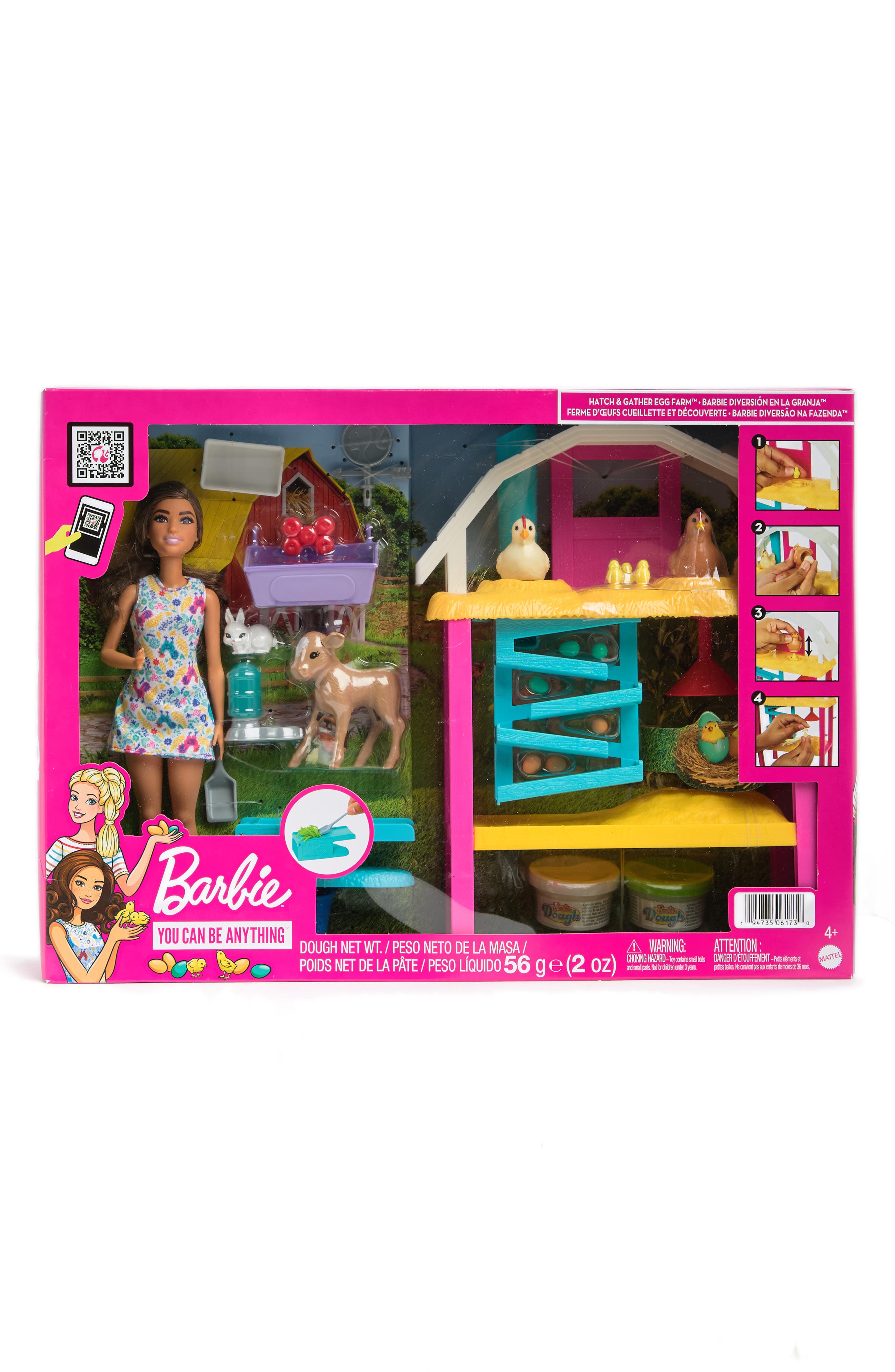 Mattel Barbie® Hatch and Gather Egg Farm | Nordstromrack