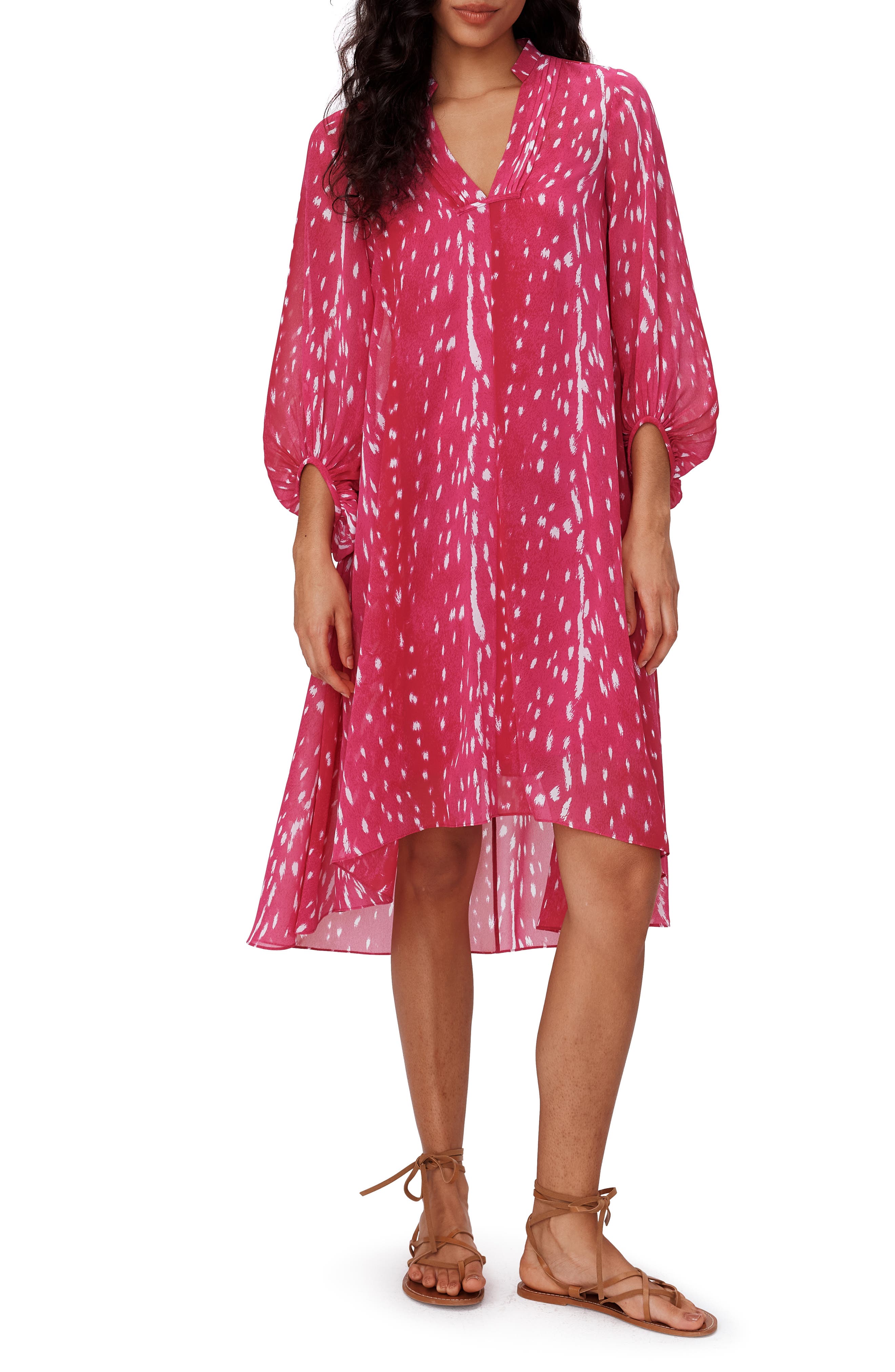 DVF Ileana Print Shift Dress | Nordstromrack