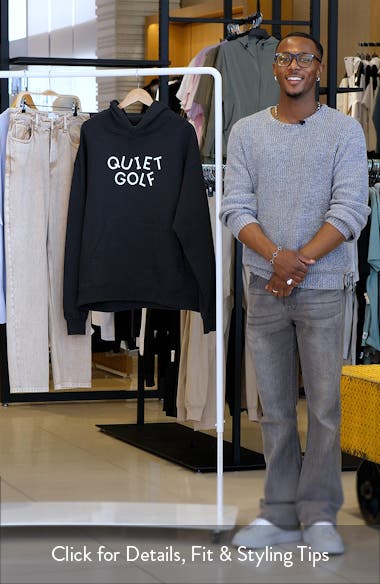 Quiet Golf Dancin' Logo Hoodie | Nordstromrack