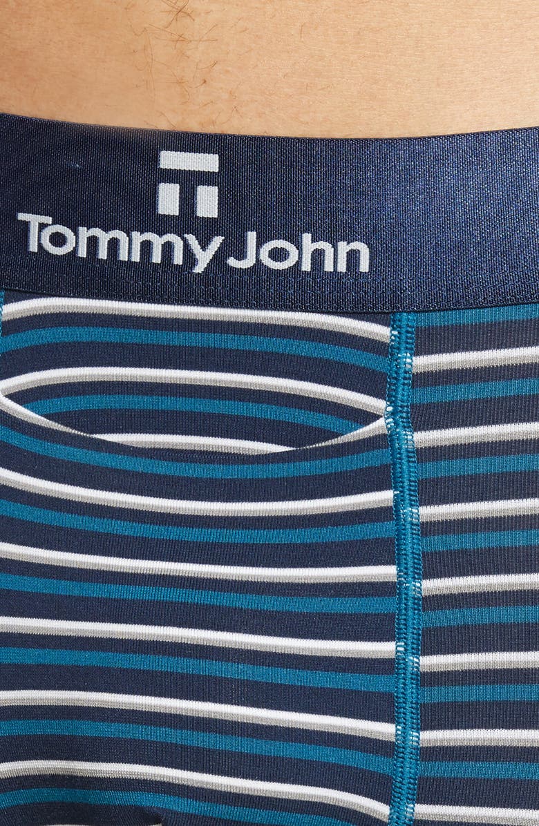 Tommy John Second Skin Donnie Stripe Boxer Briefs | Nordstrom