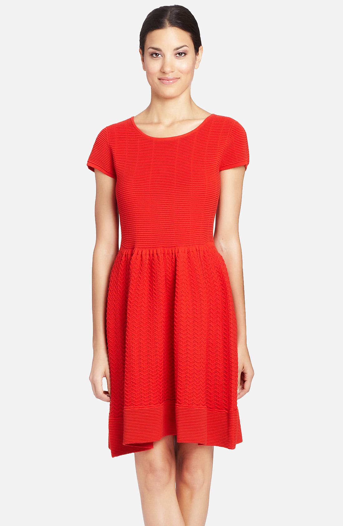 Cynthia Steffe 'Marley' Knit Merino Wool Fit & Flare Dress | Nordstrom