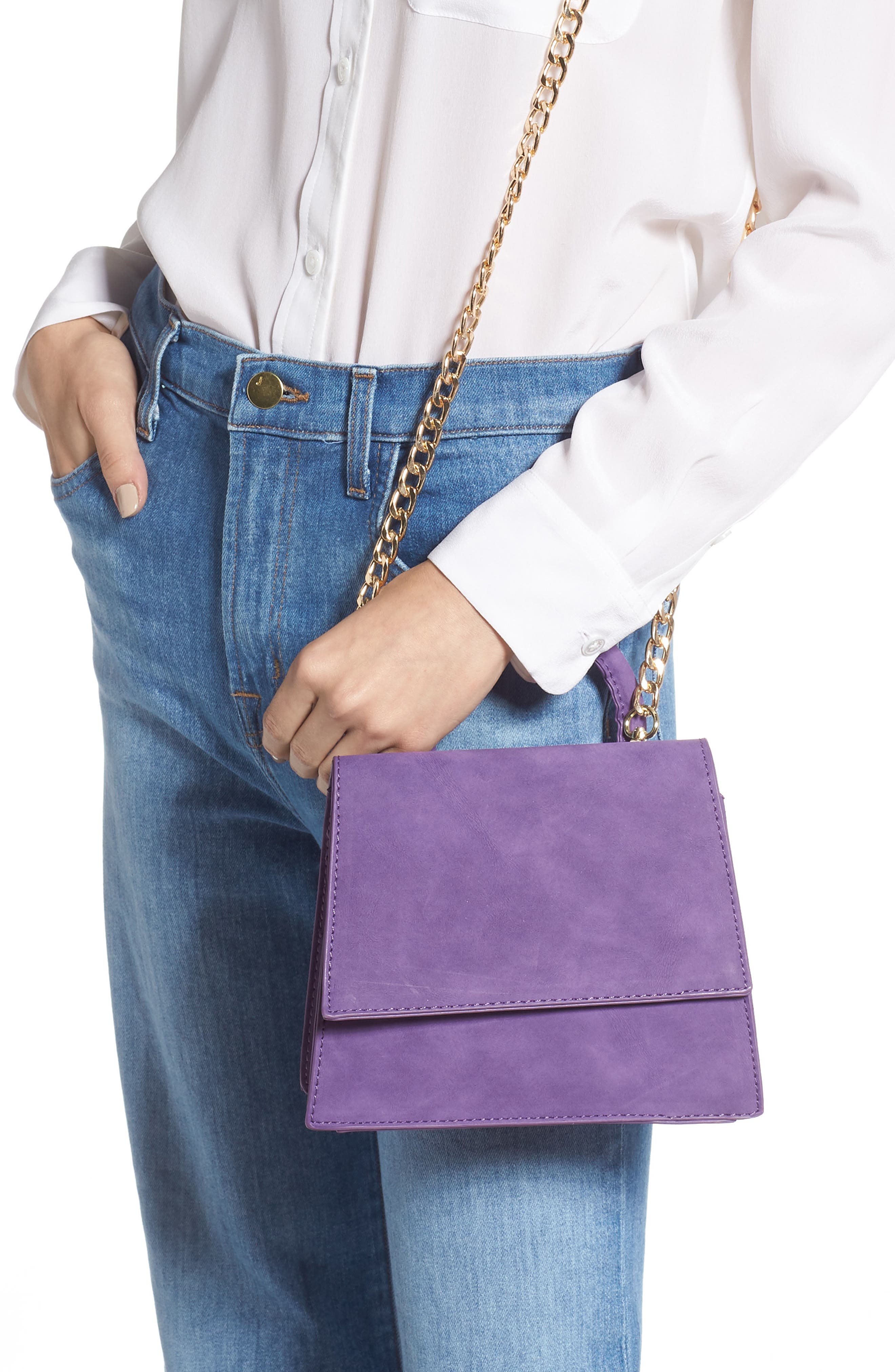 Skinnydip Lilac Eden Top Handle Bag | Nordstrom