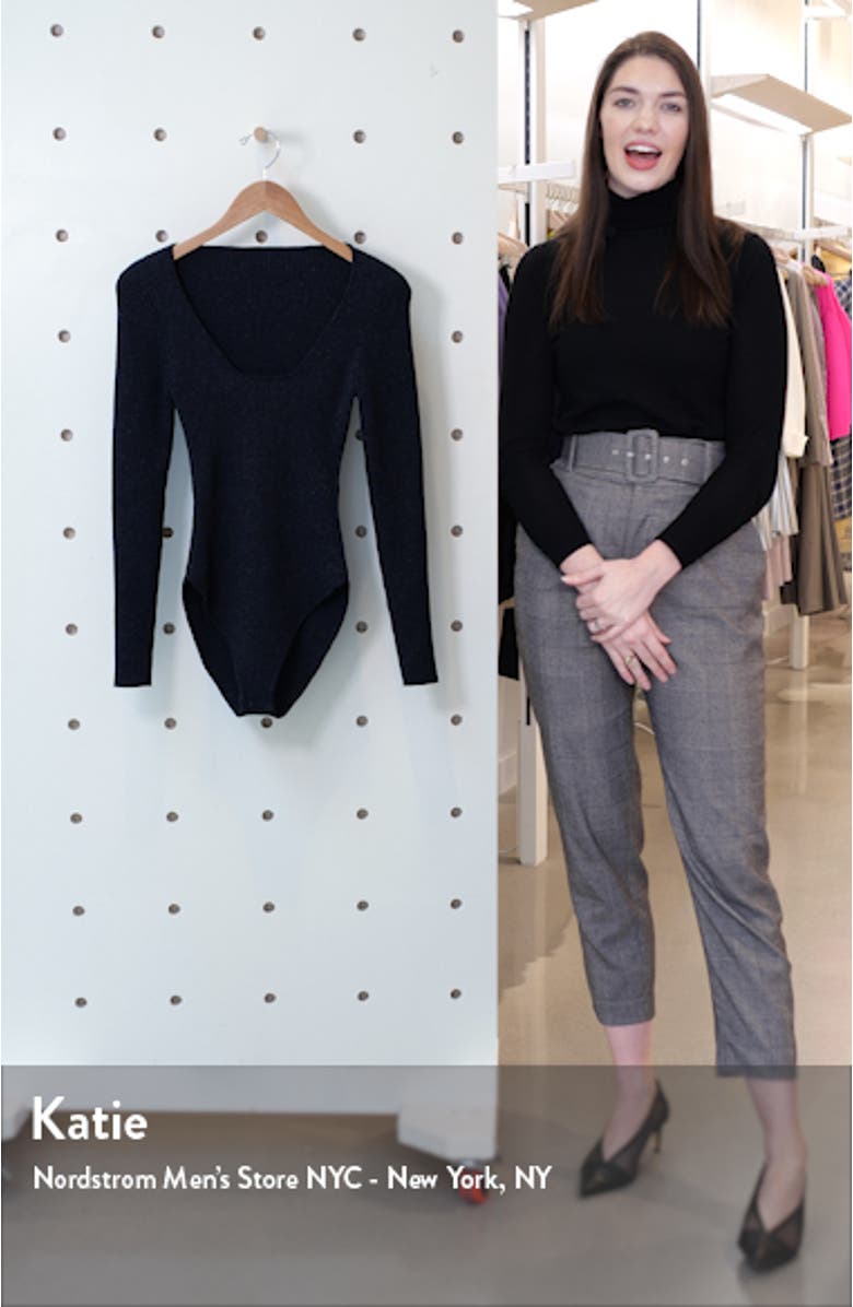 Jacquemus Adour Ribbed Wool Blend Bodysuit | Nordstromrack