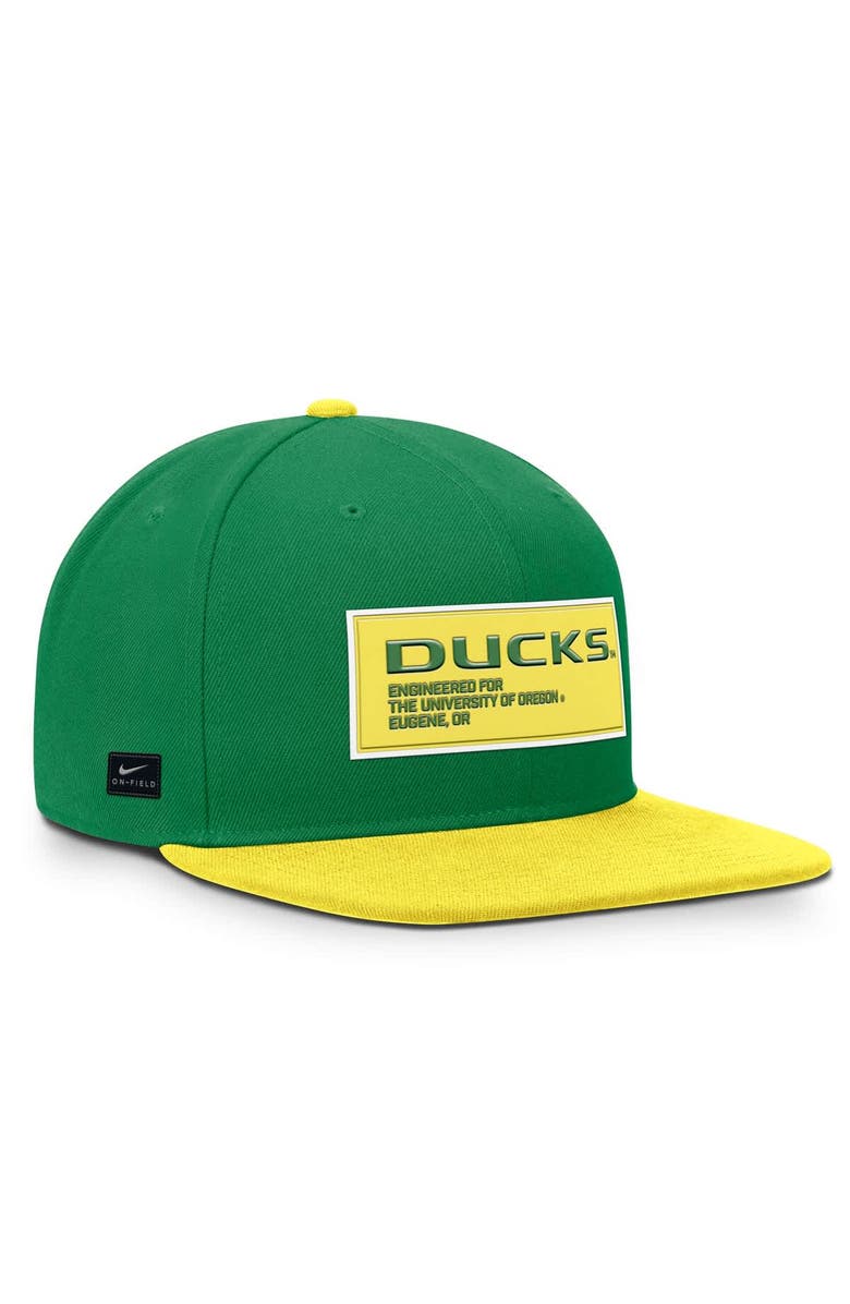 Nike Men's Nike Green/Yellow Oregon Ducks 2025 On-Field Patch Pro Dri ...