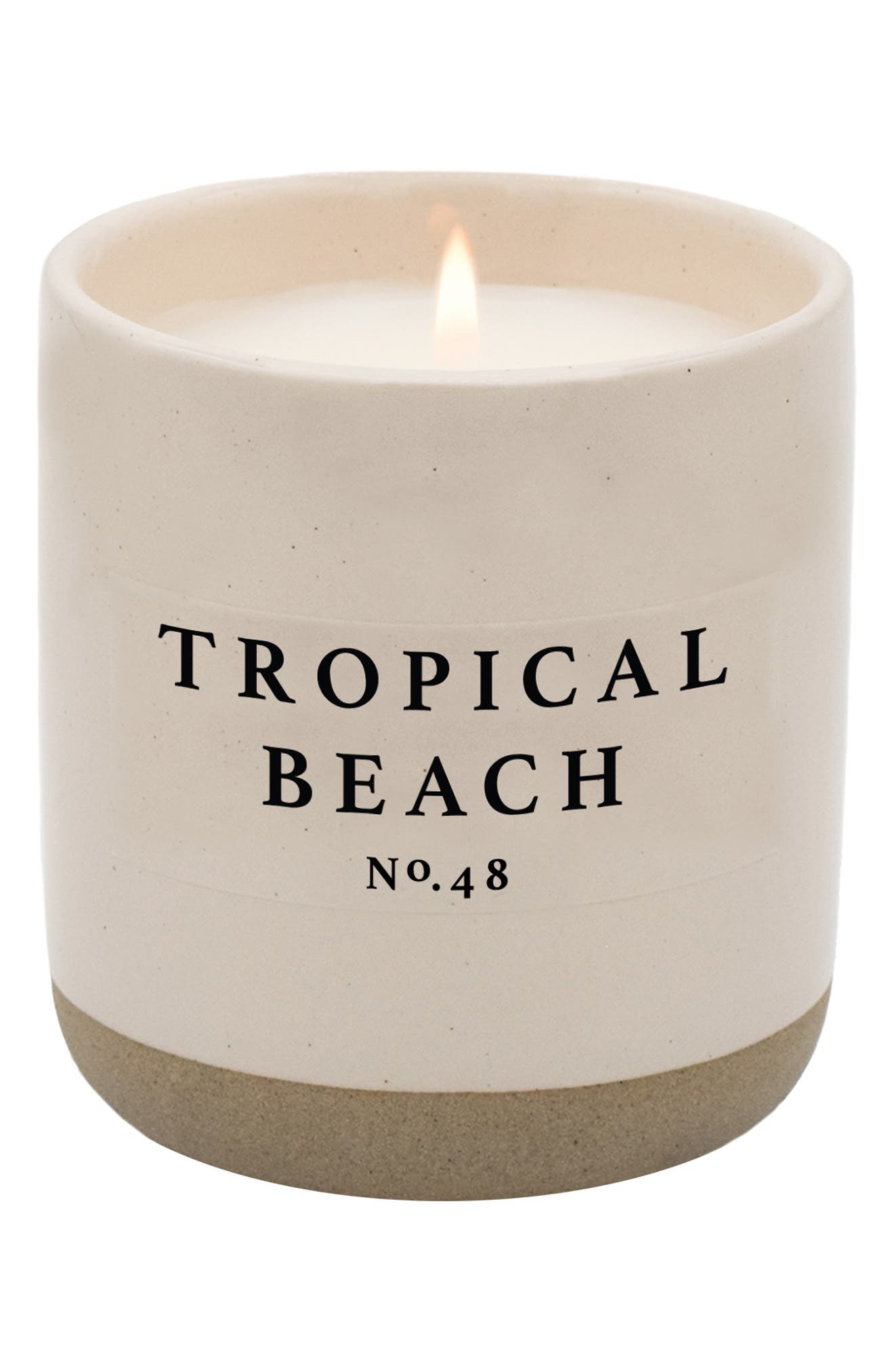 SWEET WATER DECOR Tropical Beach Stoneware Candle - 12 oz. | Nordstromrack