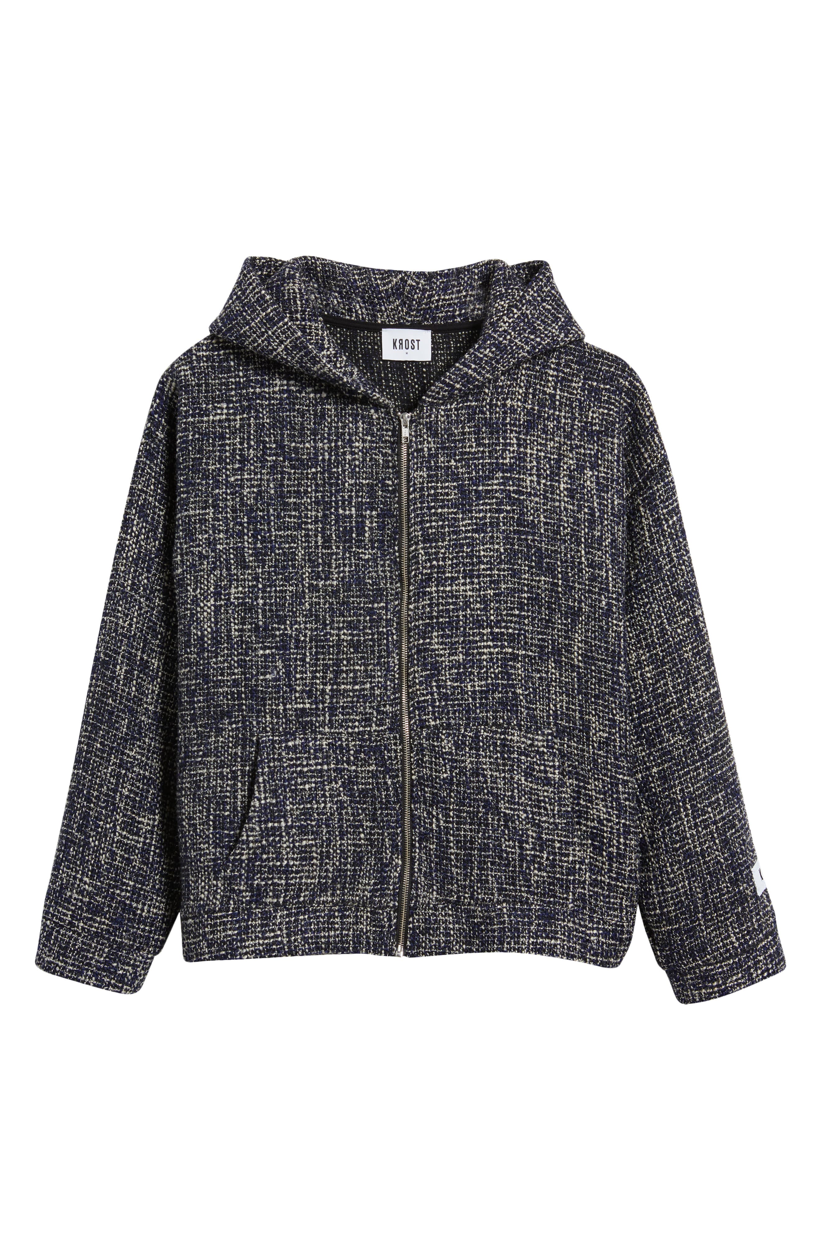 KROST Tweed Zip-Up Hoodie | Nordstromrack
