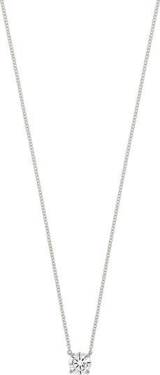 Bony Levy Audrey 14K Gold Diamond Solitaire Pendant Necklace - 0.25 ctw ...